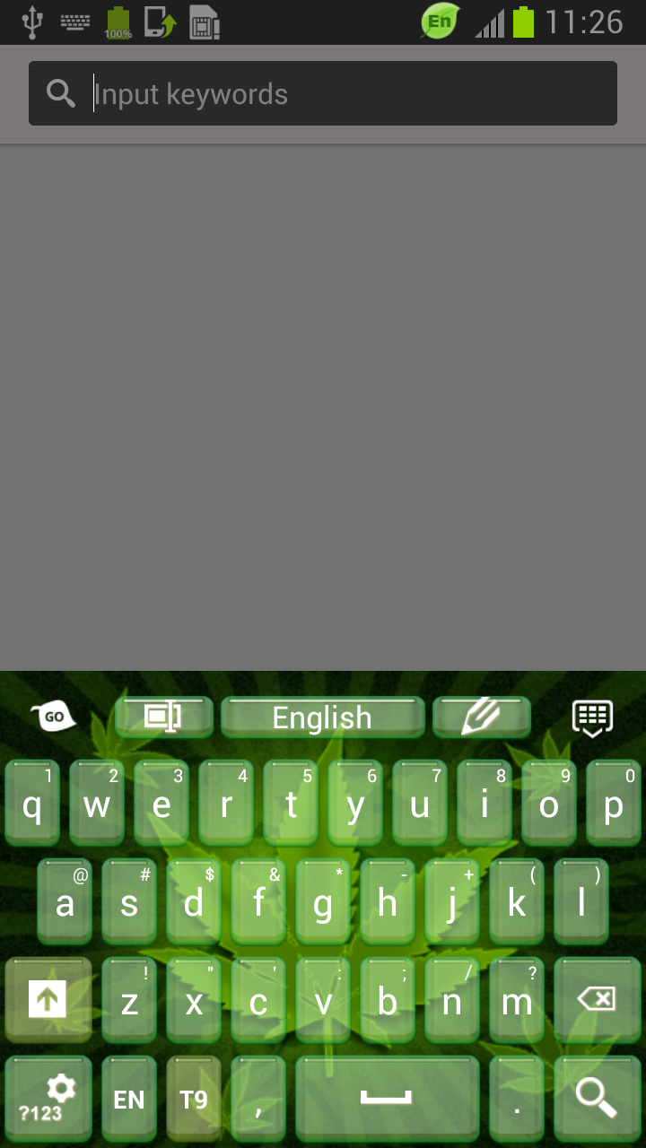 Keyboard Green Weed - App on Amazon Appstore