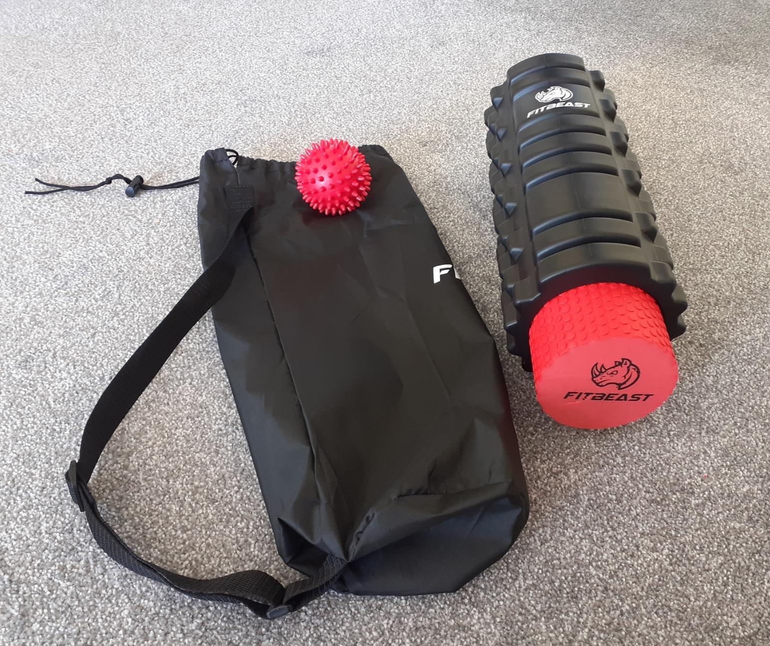 Foam Roller 2 in 1 Foam Rollers 4 Piece Set for Deep Tissue Muscle ...