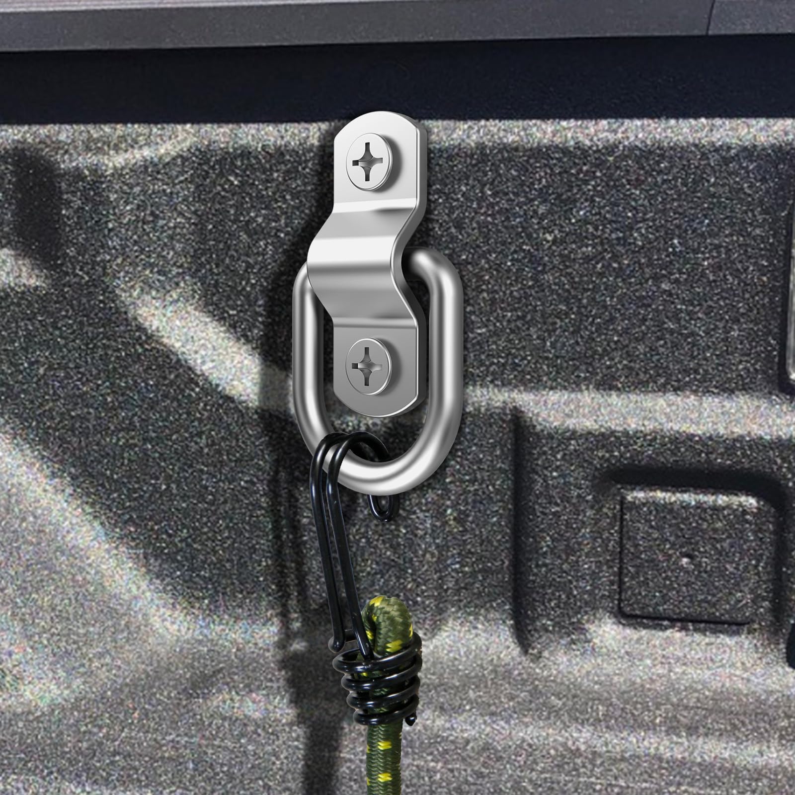 Snapklik.com : 12 PCS D Ring Cargo Tie Down Anchors 1/4" D-Rings Tie ...