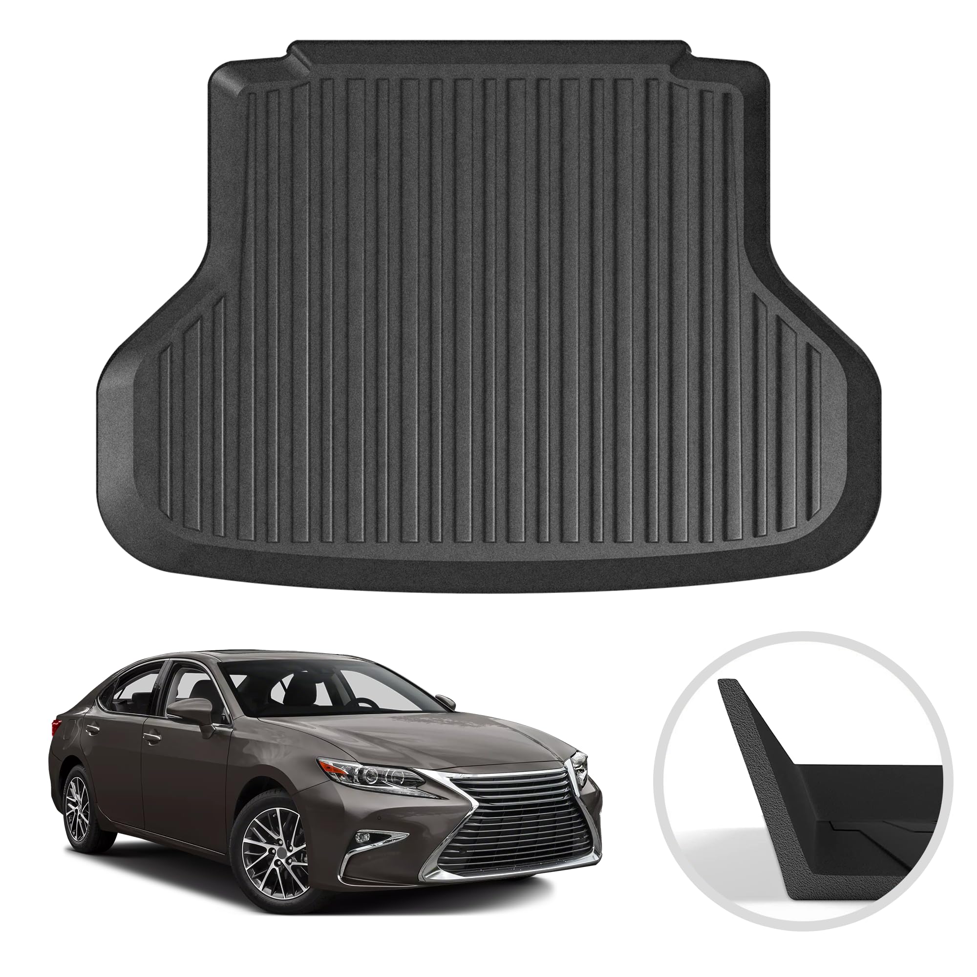 Amazon.com: Premium Cargo Liner for Lexus ES350 2013-2018 - 100% ...