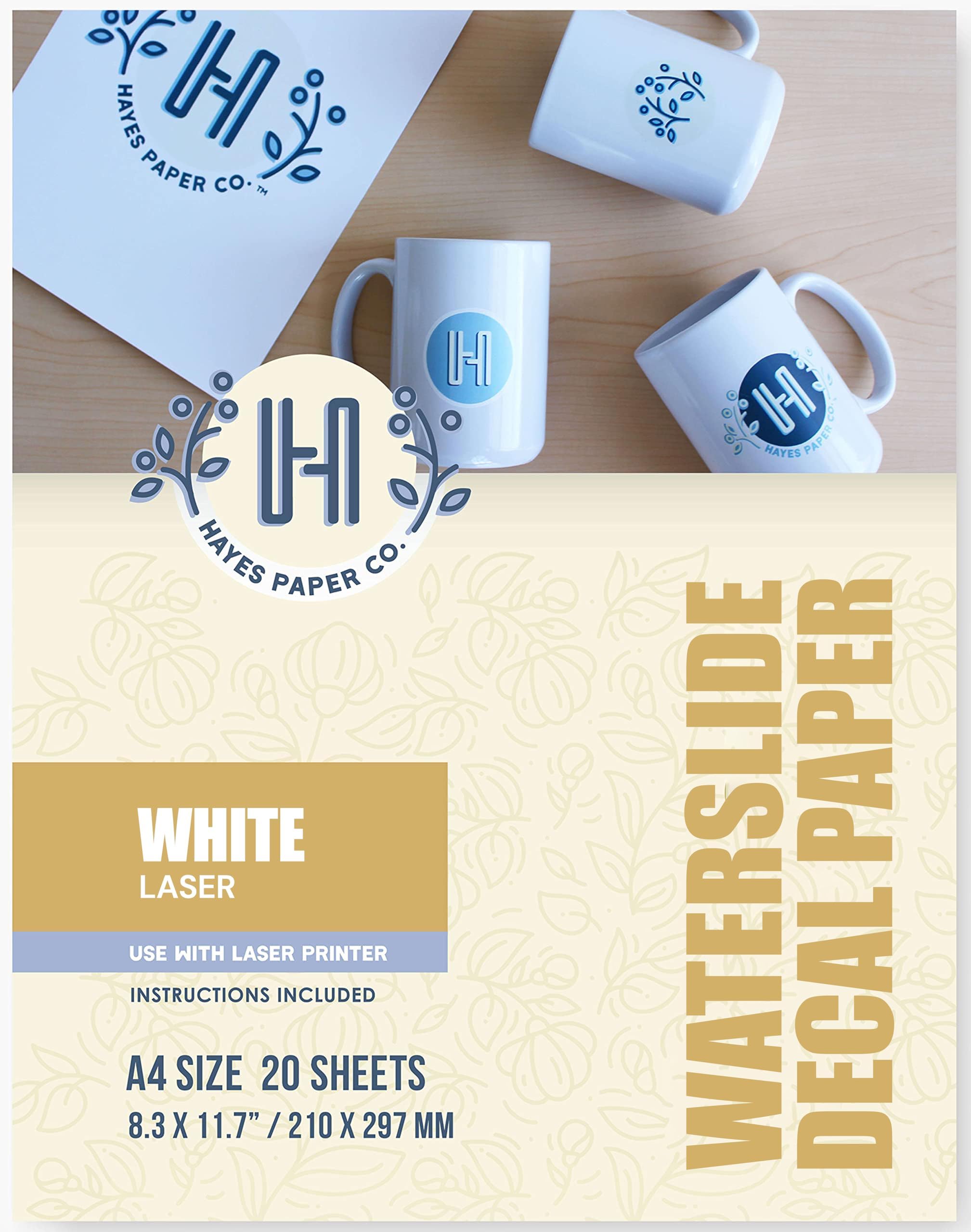 DIVCHI Water Slide Decal Paper A4 Size Decals Sheet Waterslide Transfer ...