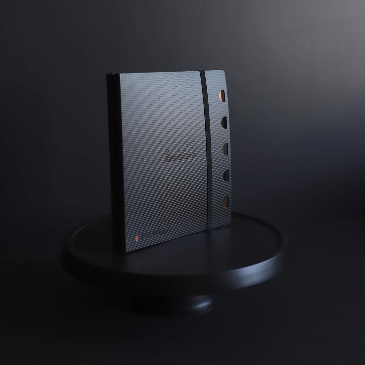 Rhodia Exabook, A4+, Lined – Black – BigaMart