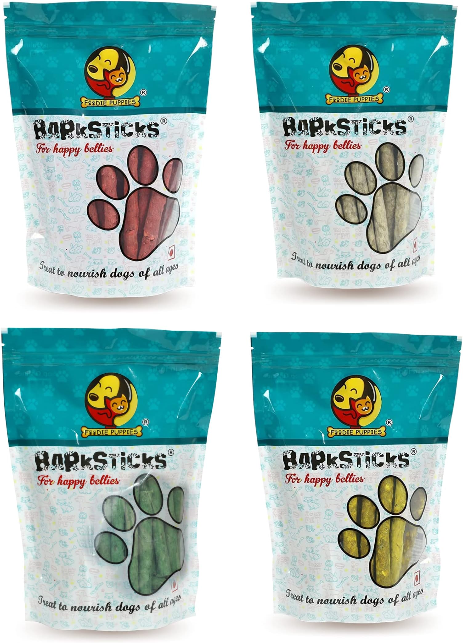 Foodie Puppies Munchy Chew Stick Combo for Puppies and Dogs - Chicken ...