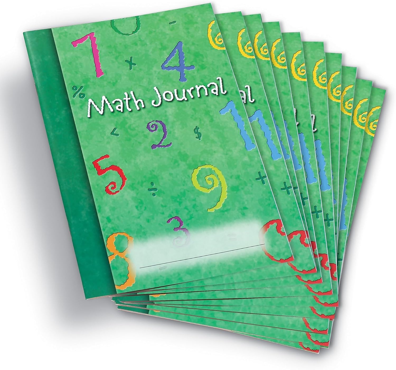 Learning Resources Math Journal, Set of 10 Educational Resourses ...