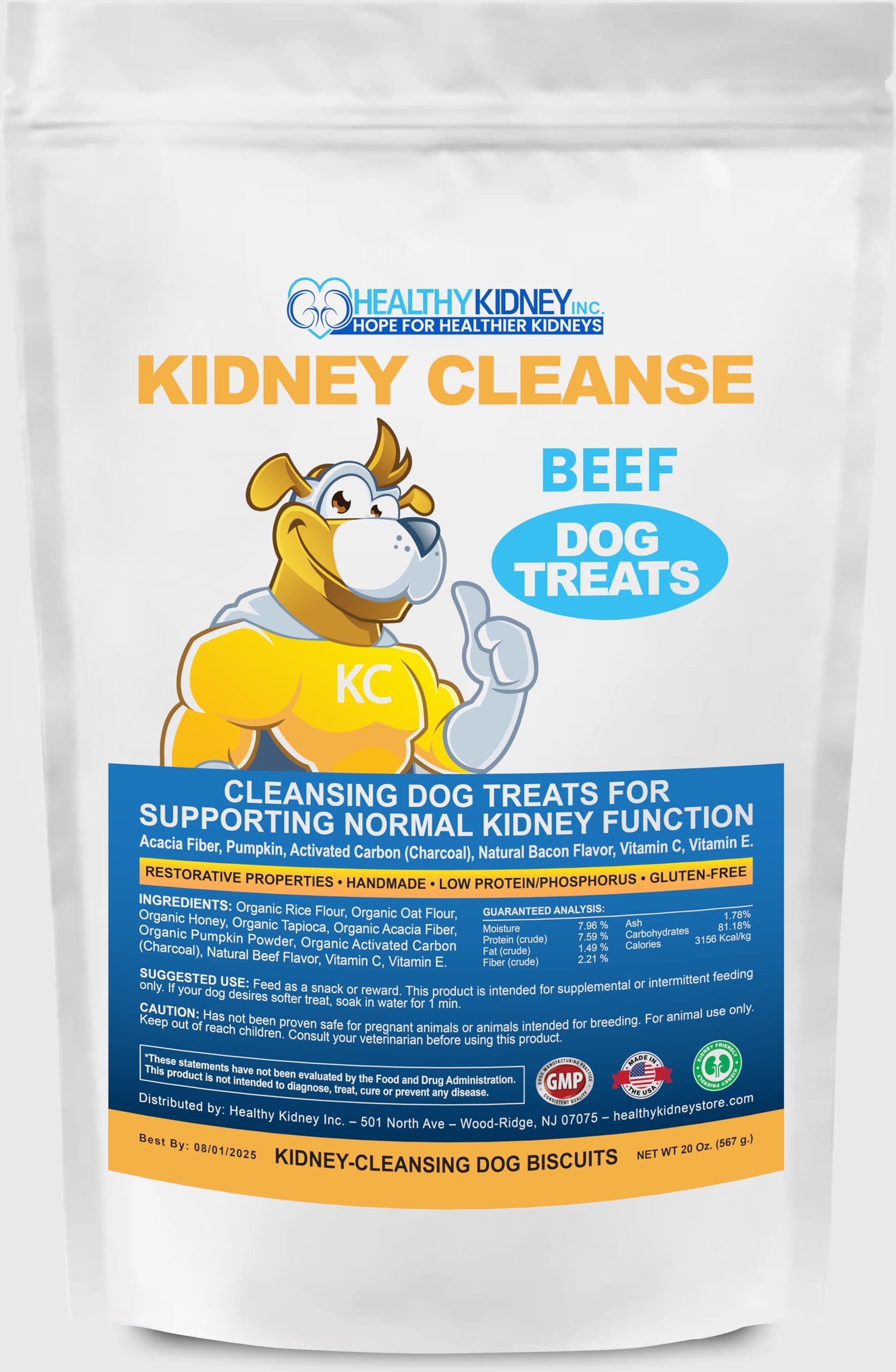 Amazon.com : Kidney Restore Tuna Dog Treats - for Canine Kidney Health ...