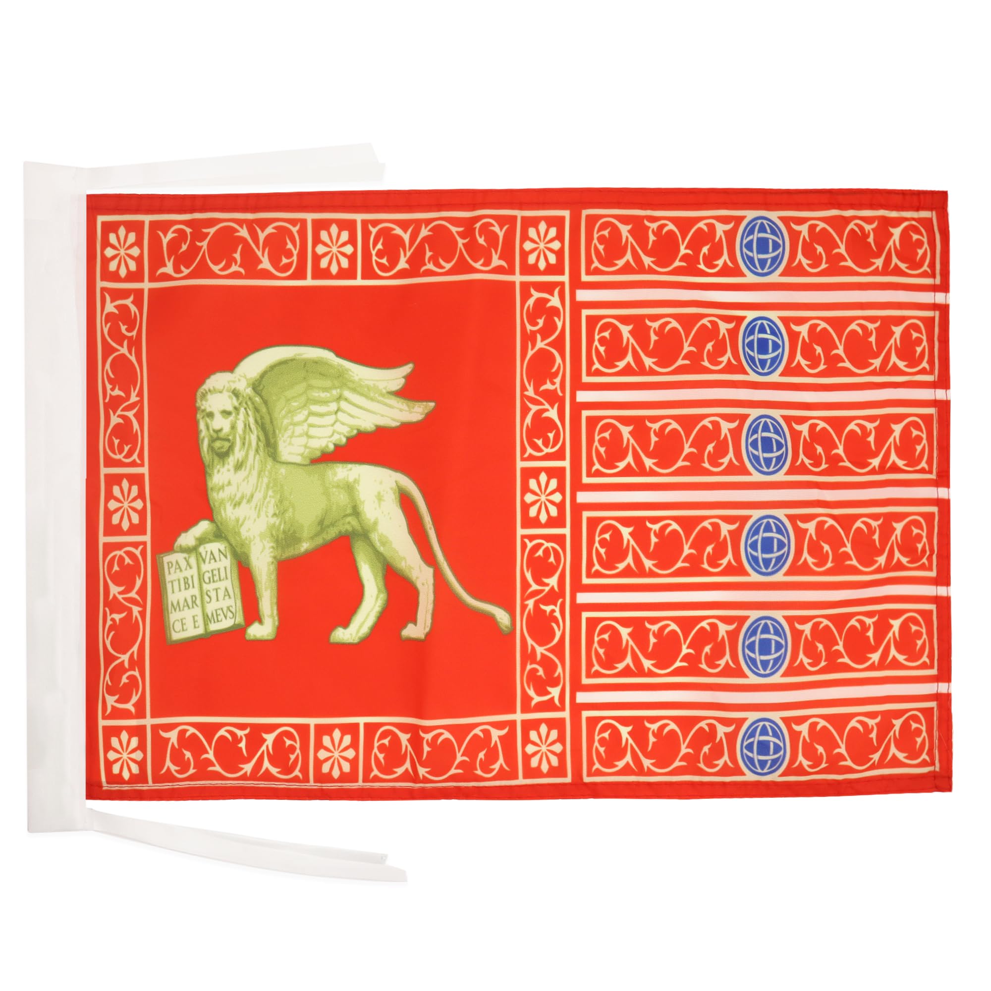 Amazon.com : Venice Flag 18'' x 12'' cords - Venezia SMALL flags 30 x ...