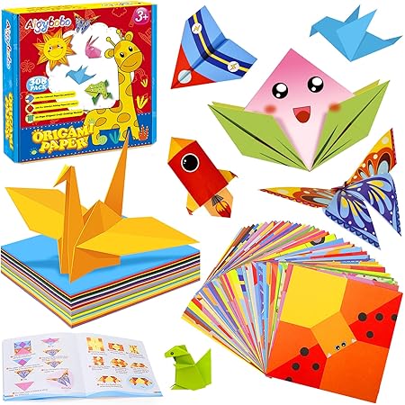Amazon.com : hapray Origami Kit 144 sheets Origami Paper for Kids 72 ...