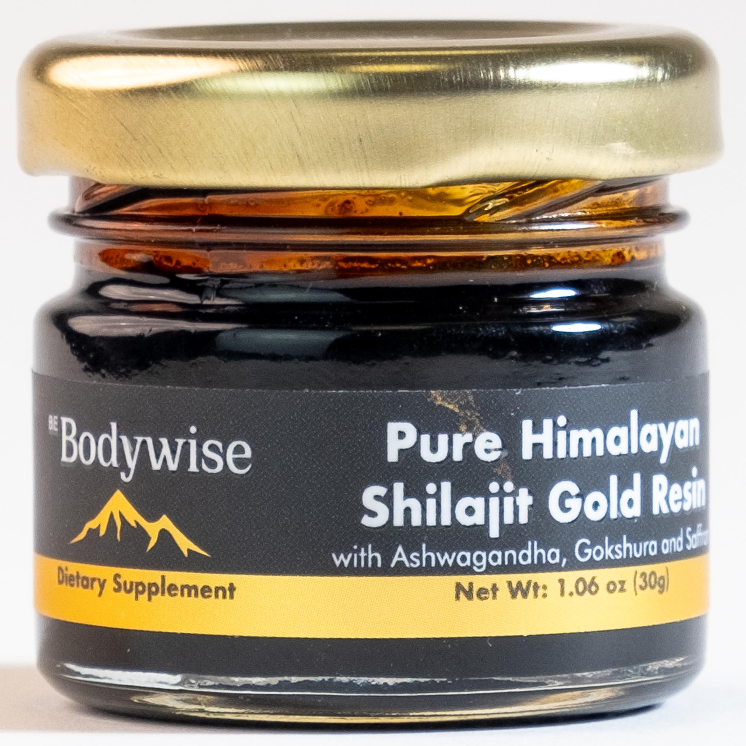 Amazon.com: Be Bodywise Pure Himalayan Shilajit Resin Gold I Lab Tested ...