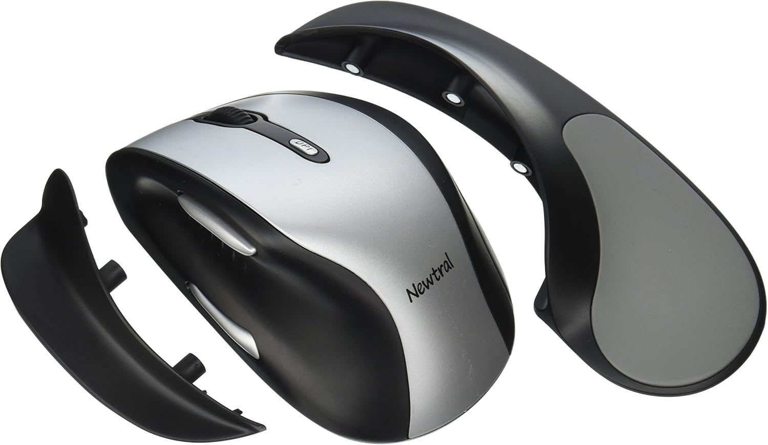 Microtouch Newtral 2 Gripless Large Ergonomic Wireless Mouse for ...