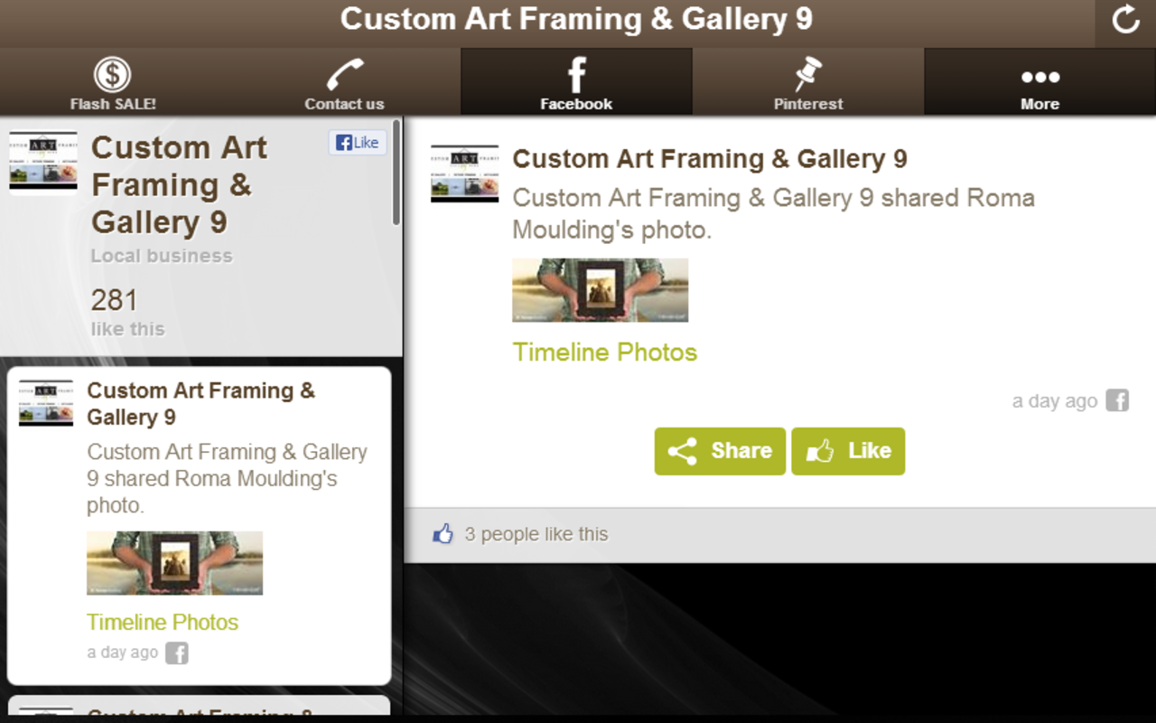 Custom Art Framing & Gallery 9 - App on Amazon Appstore