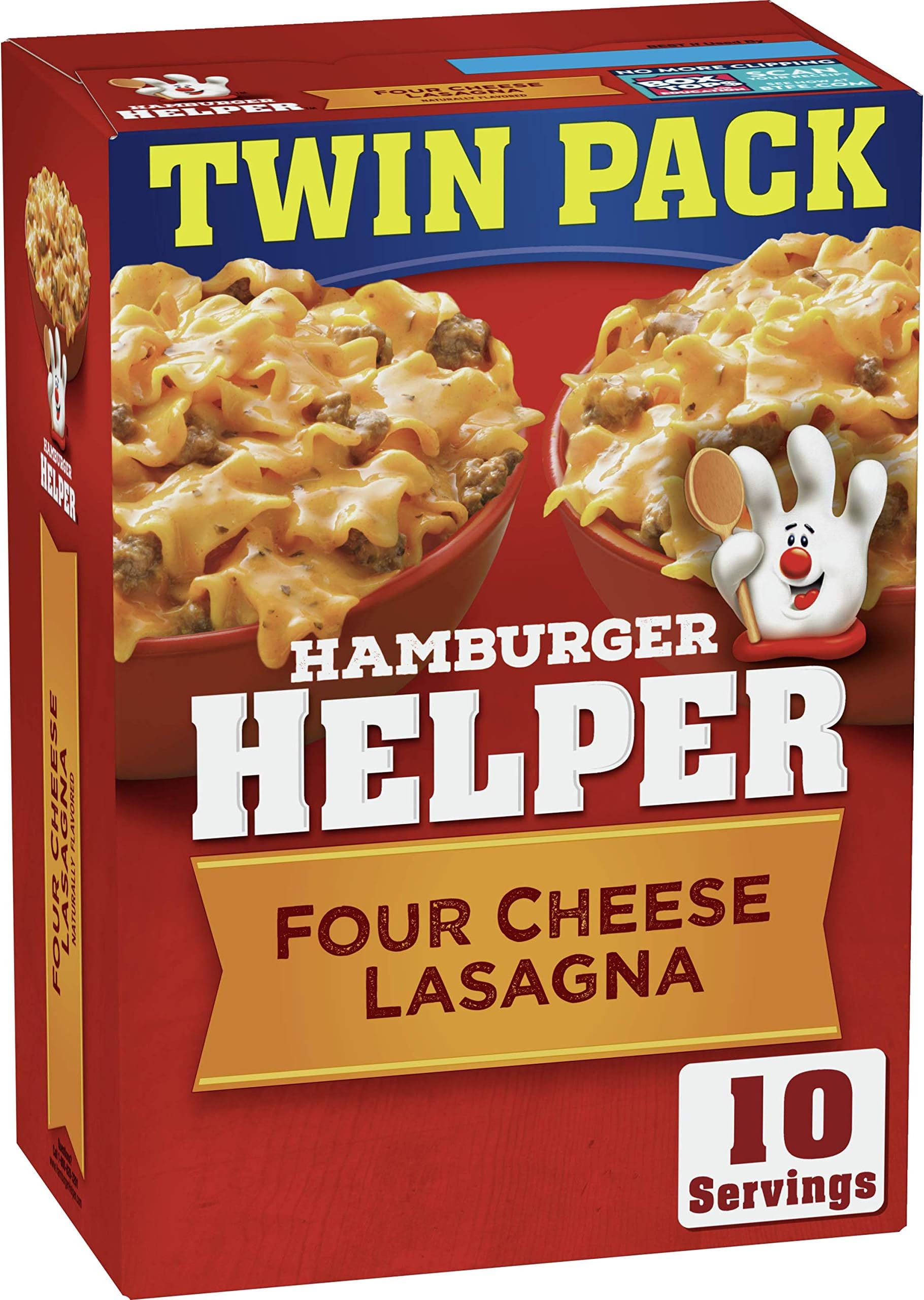 Amazon.com : Betty Crocker CHEDDAR CHEESE MELT Hamburger Helper 4.7oz ...