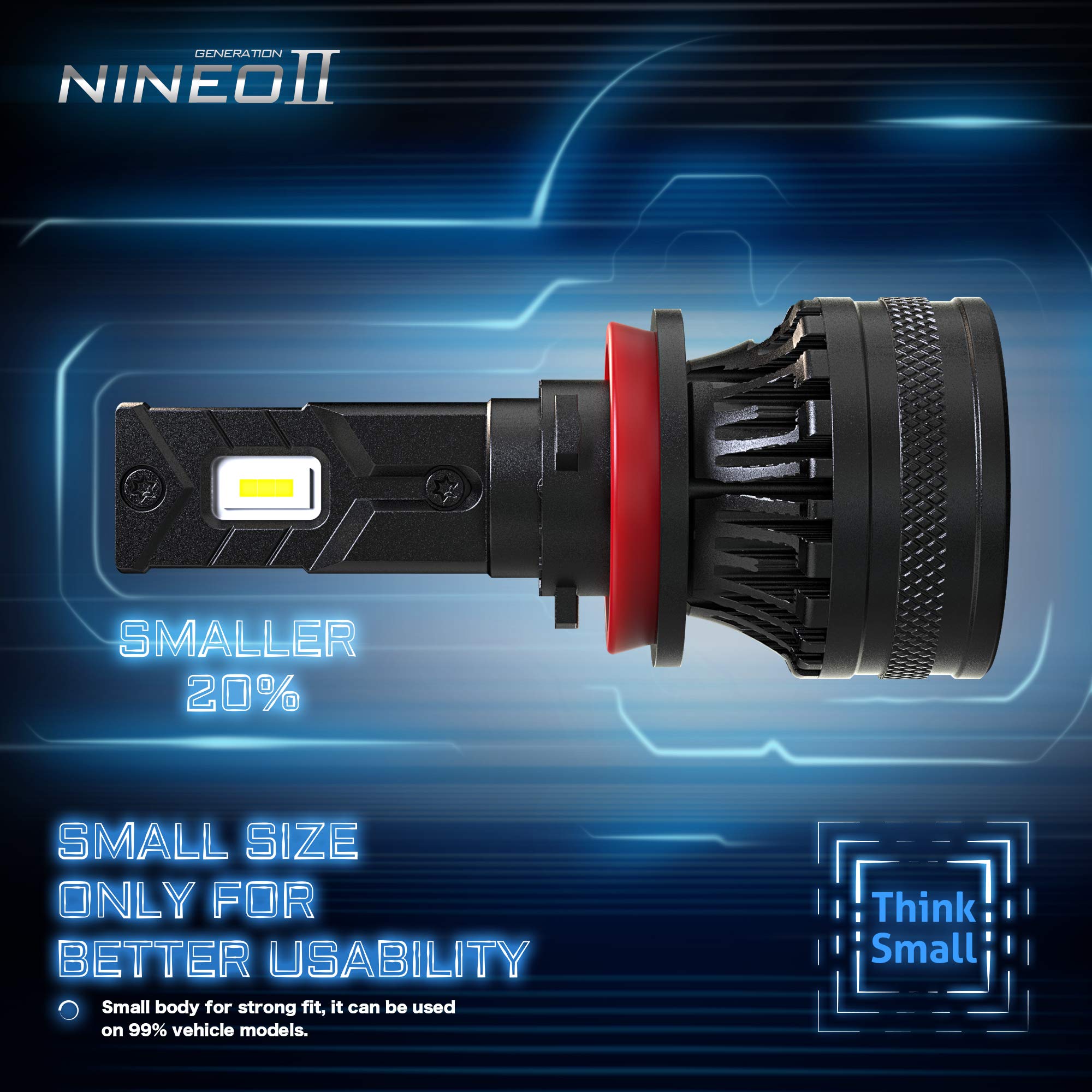 Snapklik.com : H11 Fog Light Pack Of 2