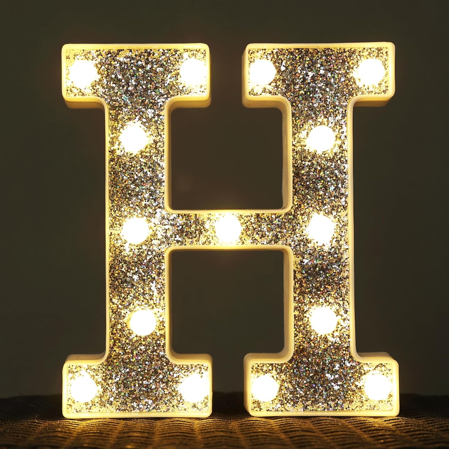 KANLONG LED Marquee Light Up Letters, 26 Alphabet Lighted Letter and 10 ...