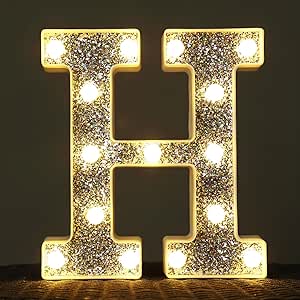 Amazon.com: NWLIGHT Light Up Letters - Marquee Light Signs for Table ...