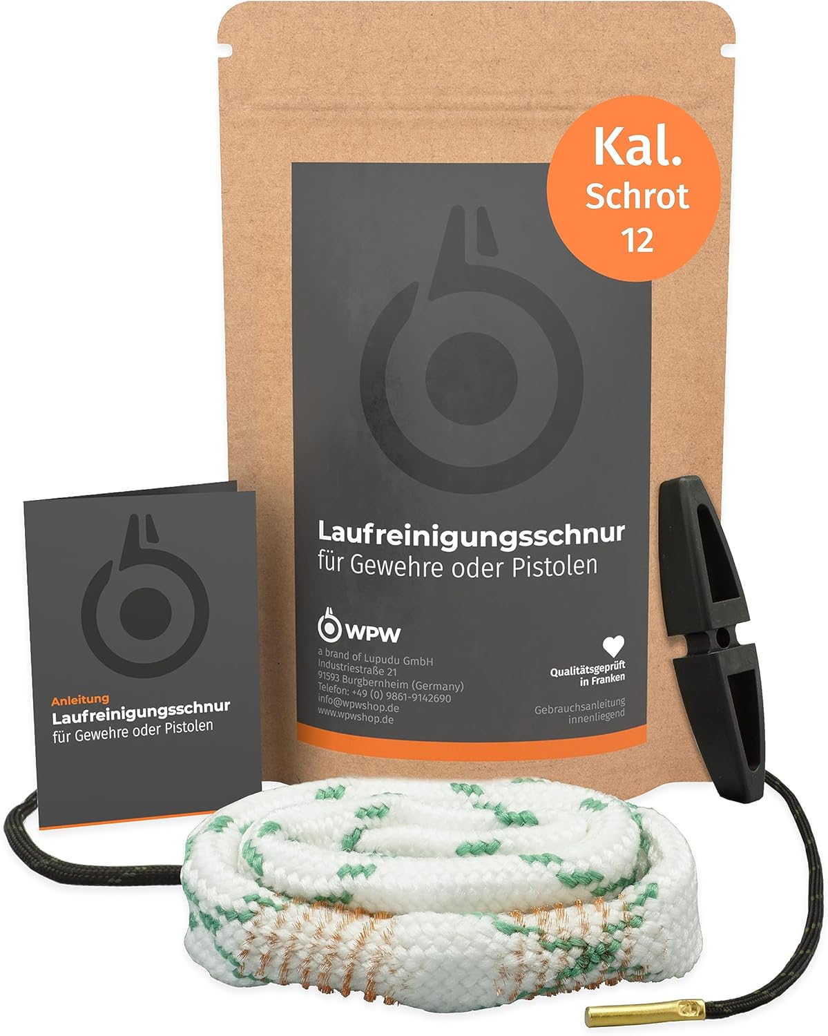 WPW Barrel Cleaning Line, Caliber 12 Shotgun, Shotgun Barrel Cleaning ...