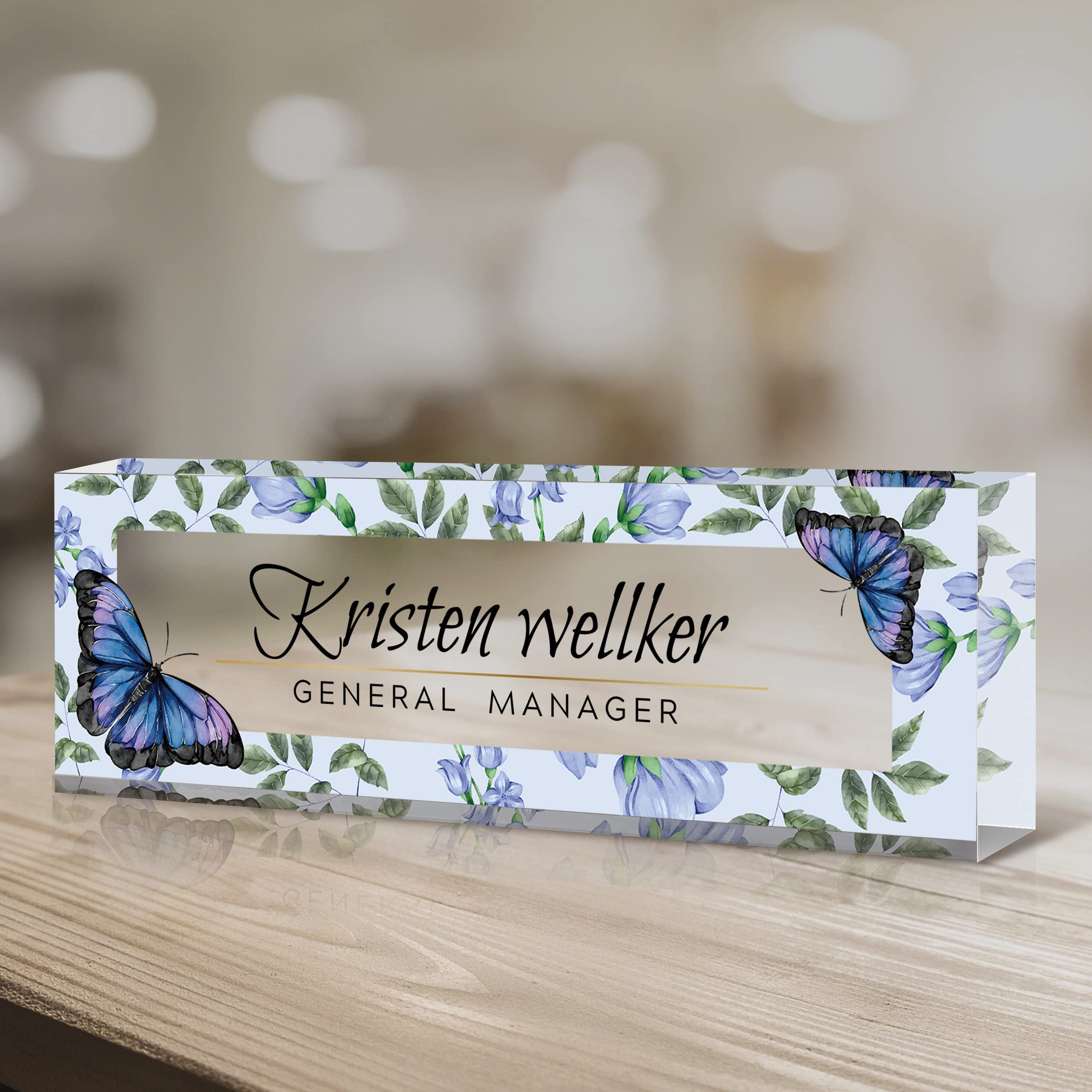 Butterfly Name Plates