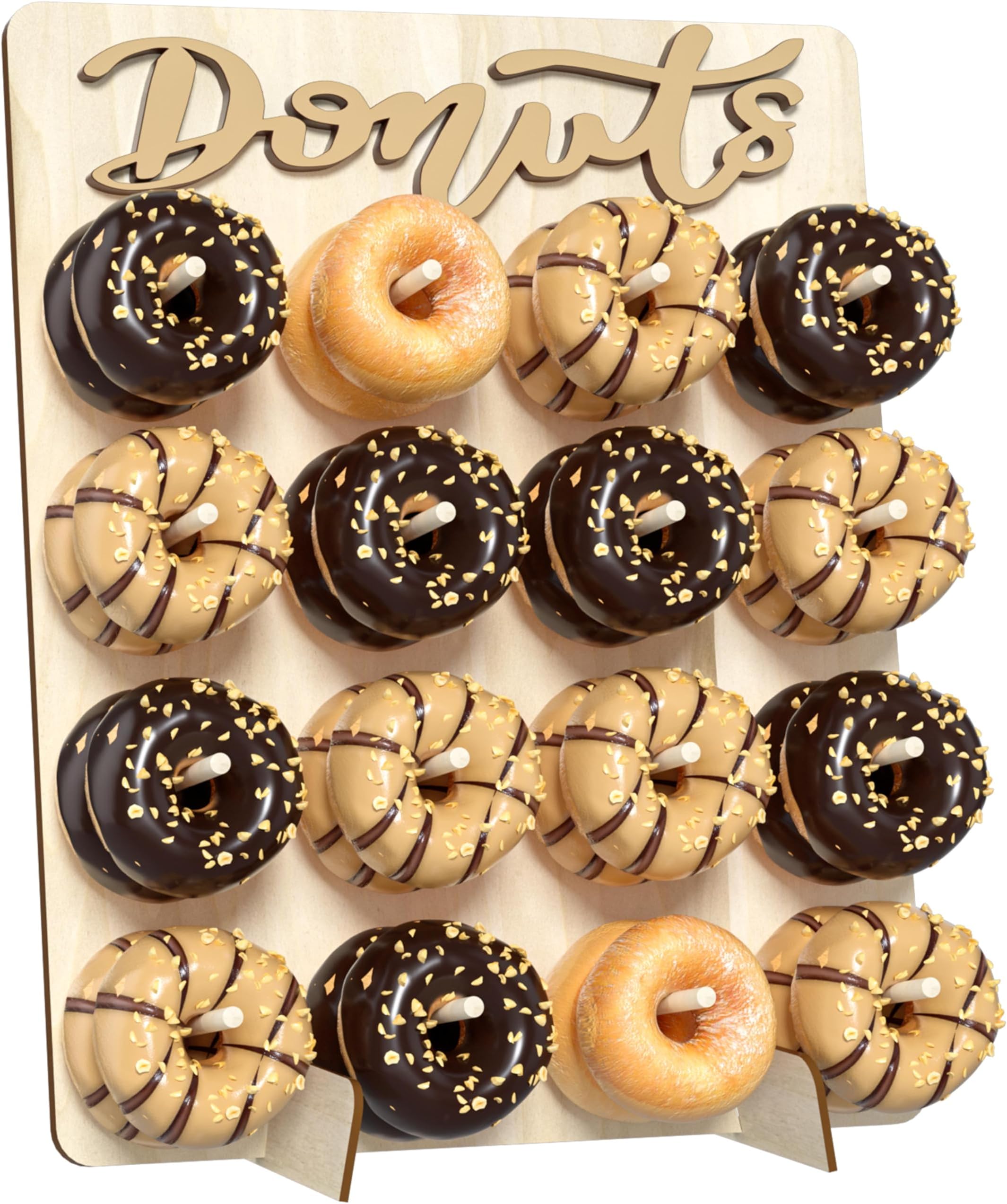 Amazon.com | Donut Wall Display Stand 2PCS Donut Board Display with ...