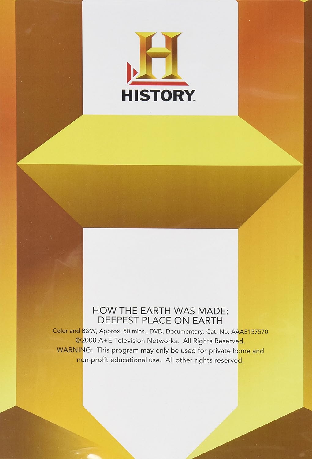 How The Earth Was Made: Deepest Place On Earth [DVD] [Region 1] [NTSC ...