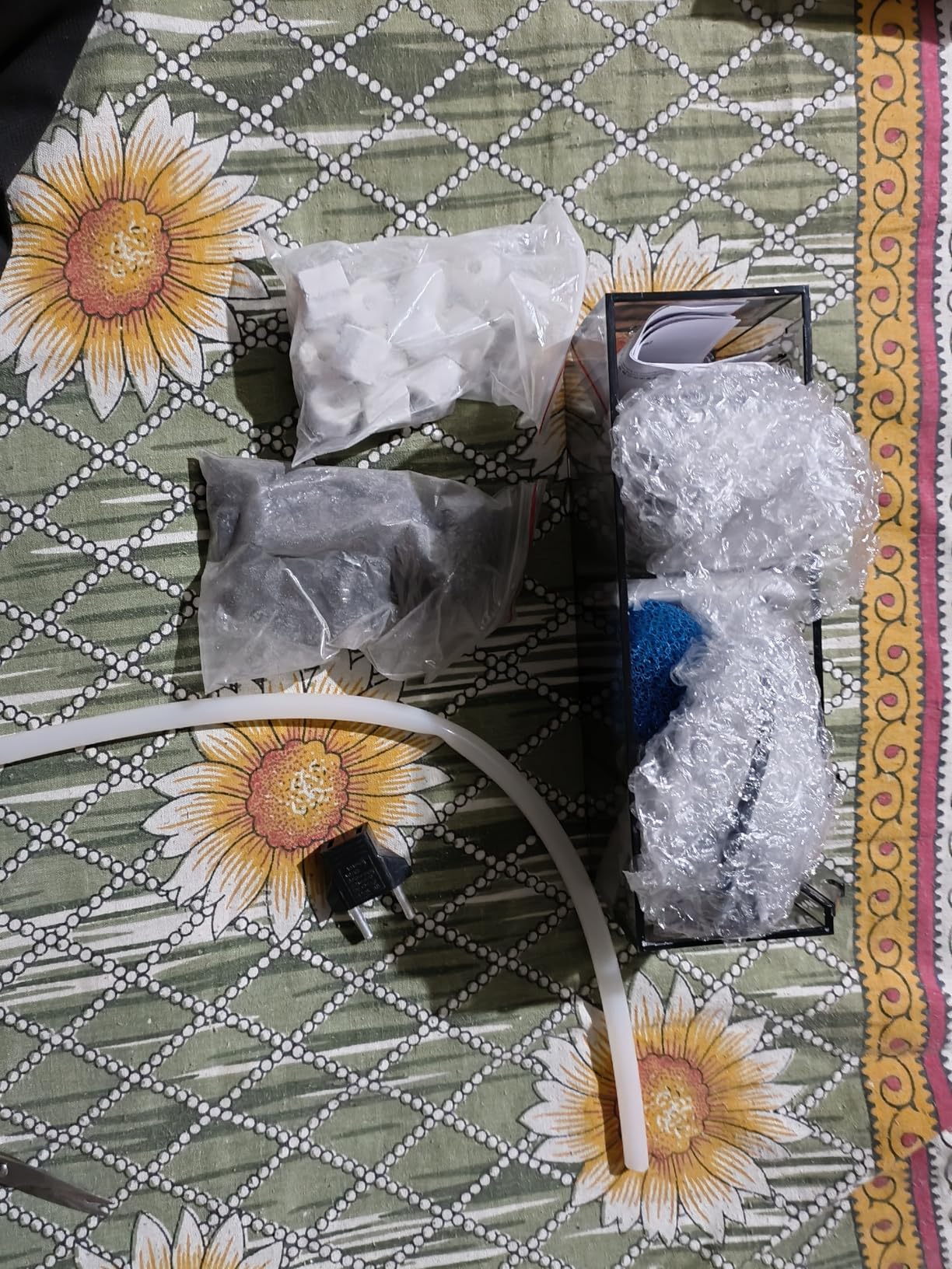 VAYINATO 3 Layer Top Sump Filter for (30-40Cm) Aquarium Fish Tank with ...