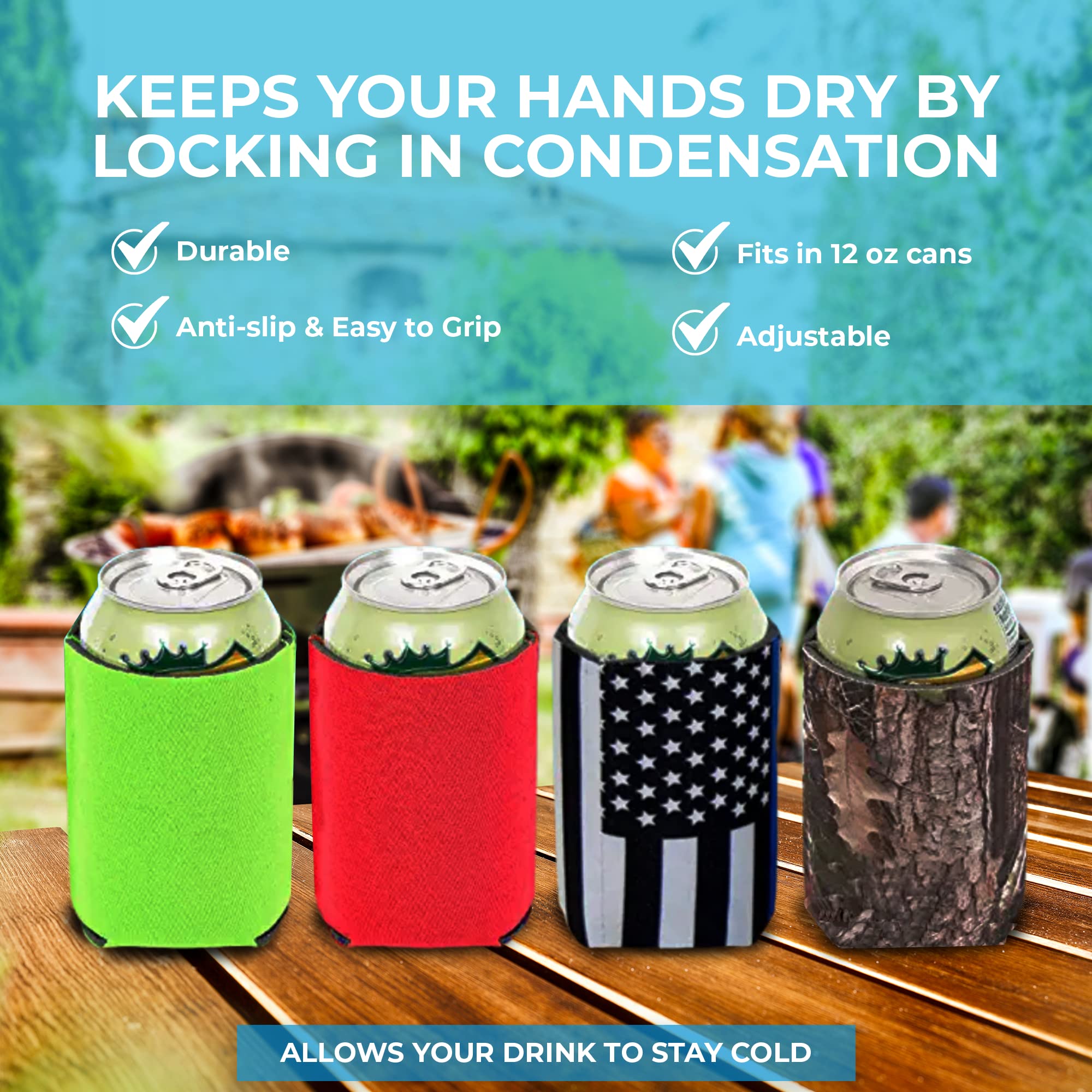 Snapklik.com : QualityPerfection Beer Can Cooler Sleeve