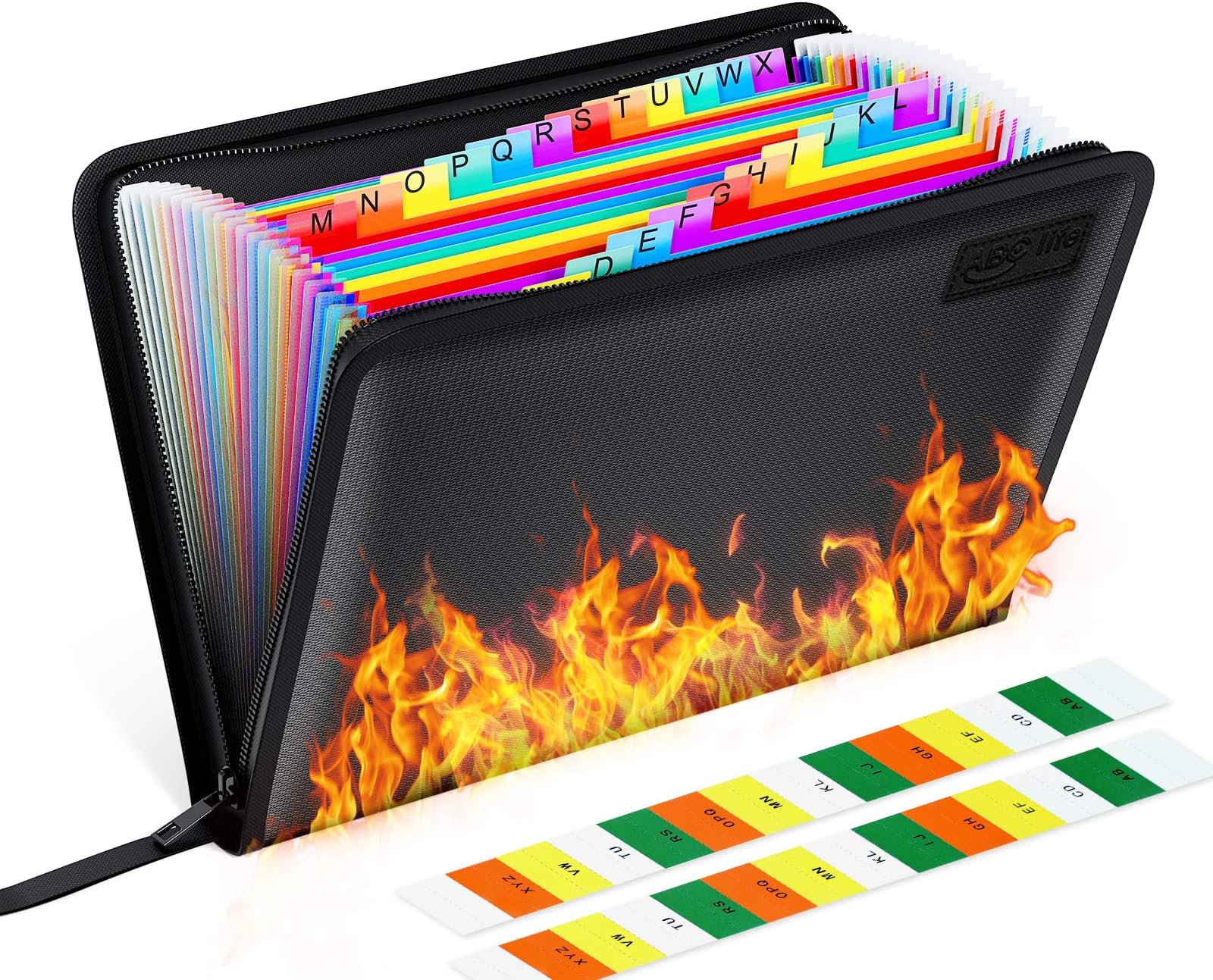 Amazon.com: Fireproof Document Bag Fire & Water Resistant File Folder ...