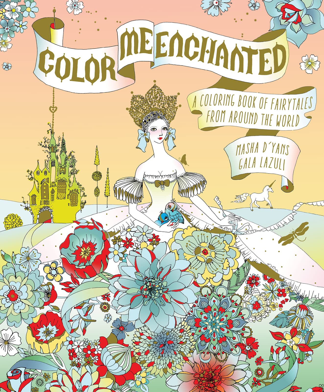 Amazon.com: Color Me Enchanted: A Coloring Book of Fairy Tales from ...