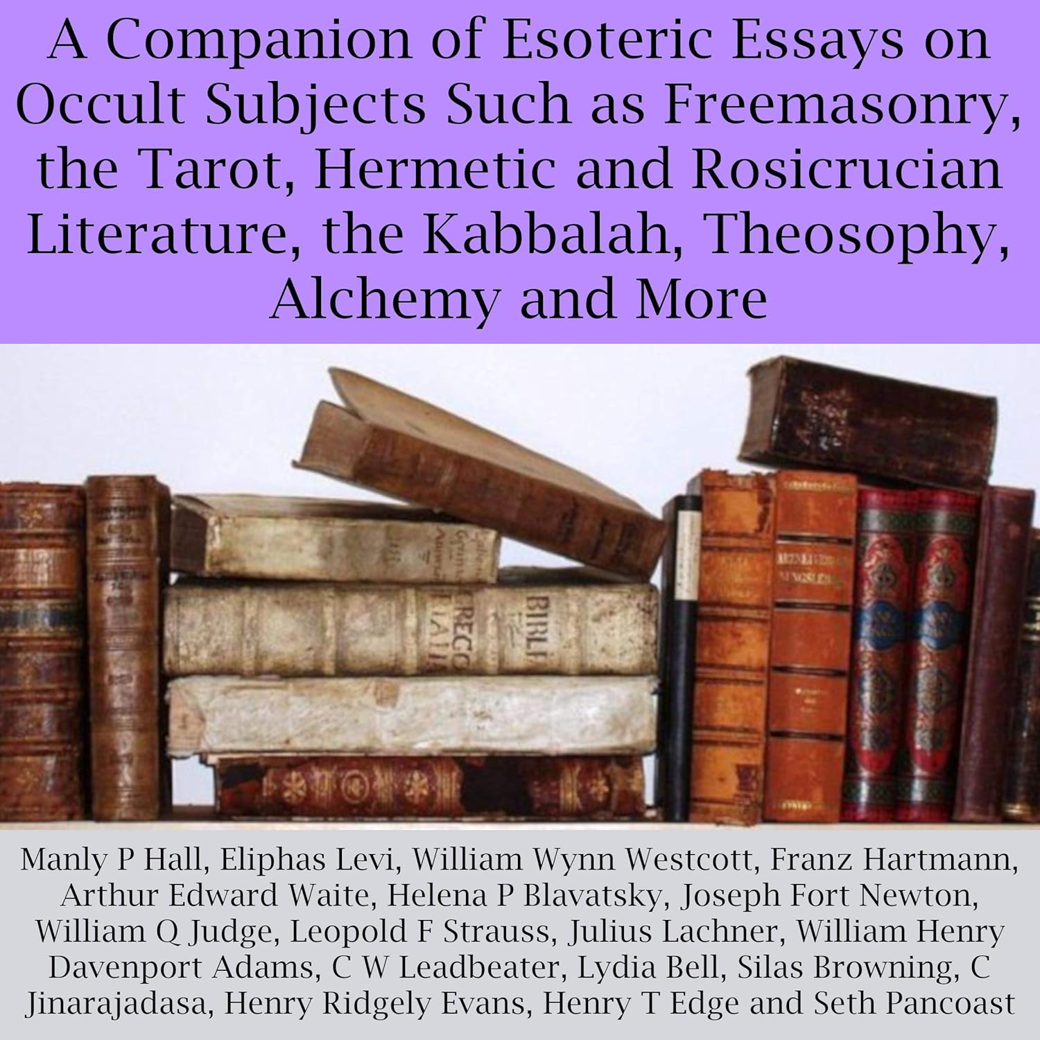 Amazon.com: A Companion of Esoteric Essays on Occult Subjects Such as ...