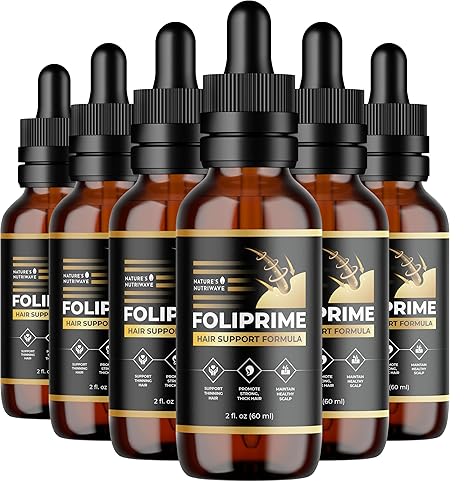 Amazon.com : FoliPrime Hair Growth Oil, 100% Pure & Natural Hair Oils ...