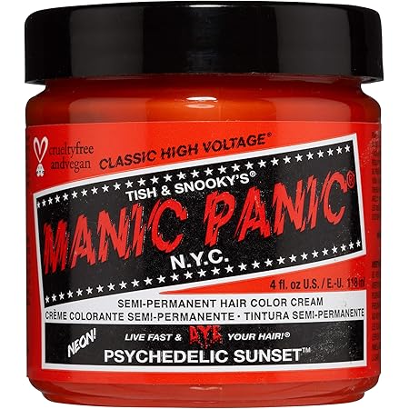 Amazon.com : MANIC PANIC Electric Lizard Green Hair Dye – Classic High ...