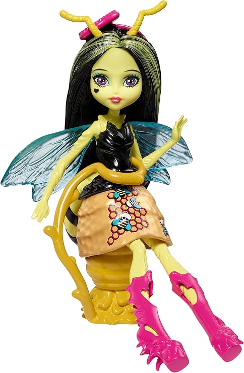 Amazon.com: Monster High Garden Ghouls Winged Critters Beetrice Doll ...