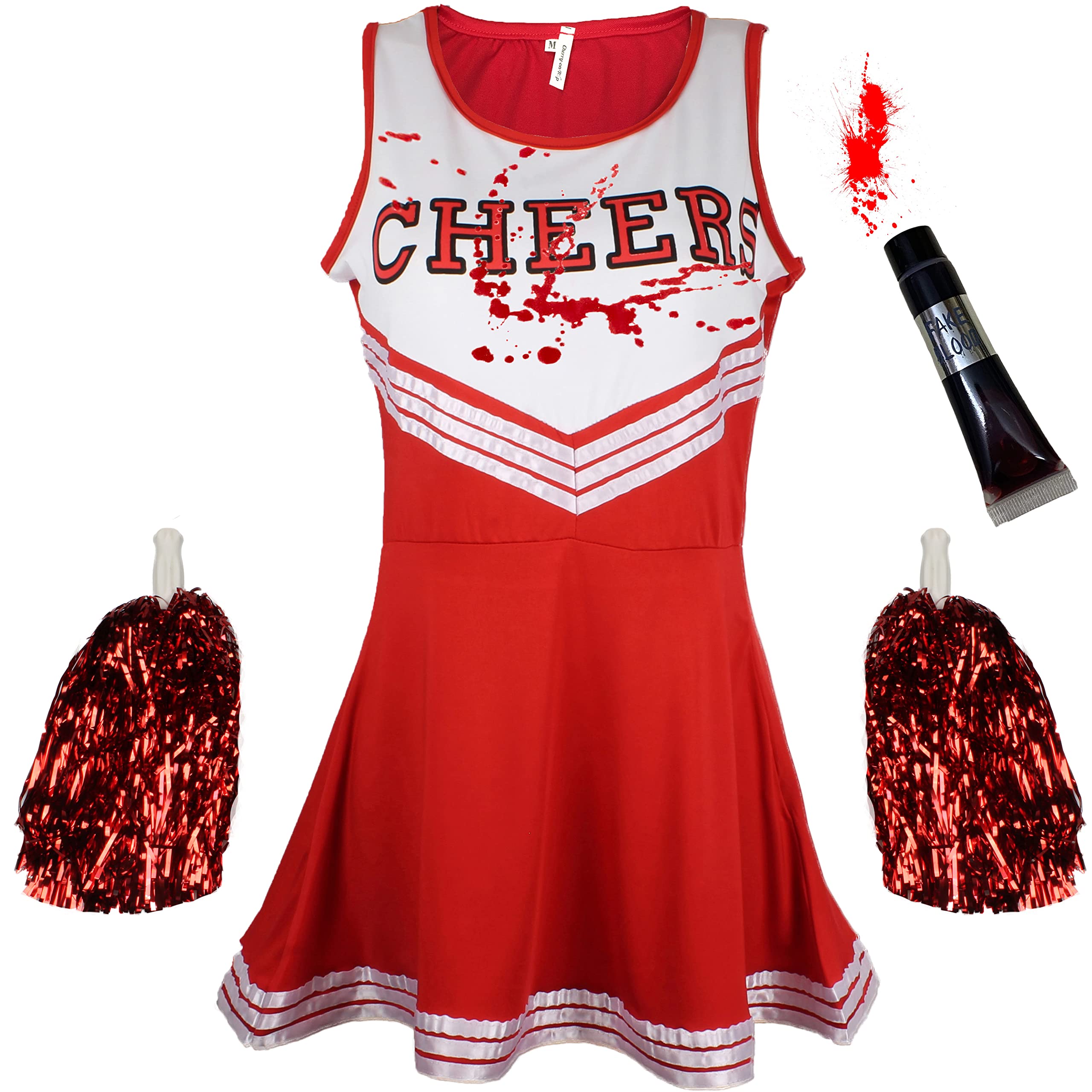 Cheerleader Costume Women Halloween Costumes For Women Cheerleader ...
