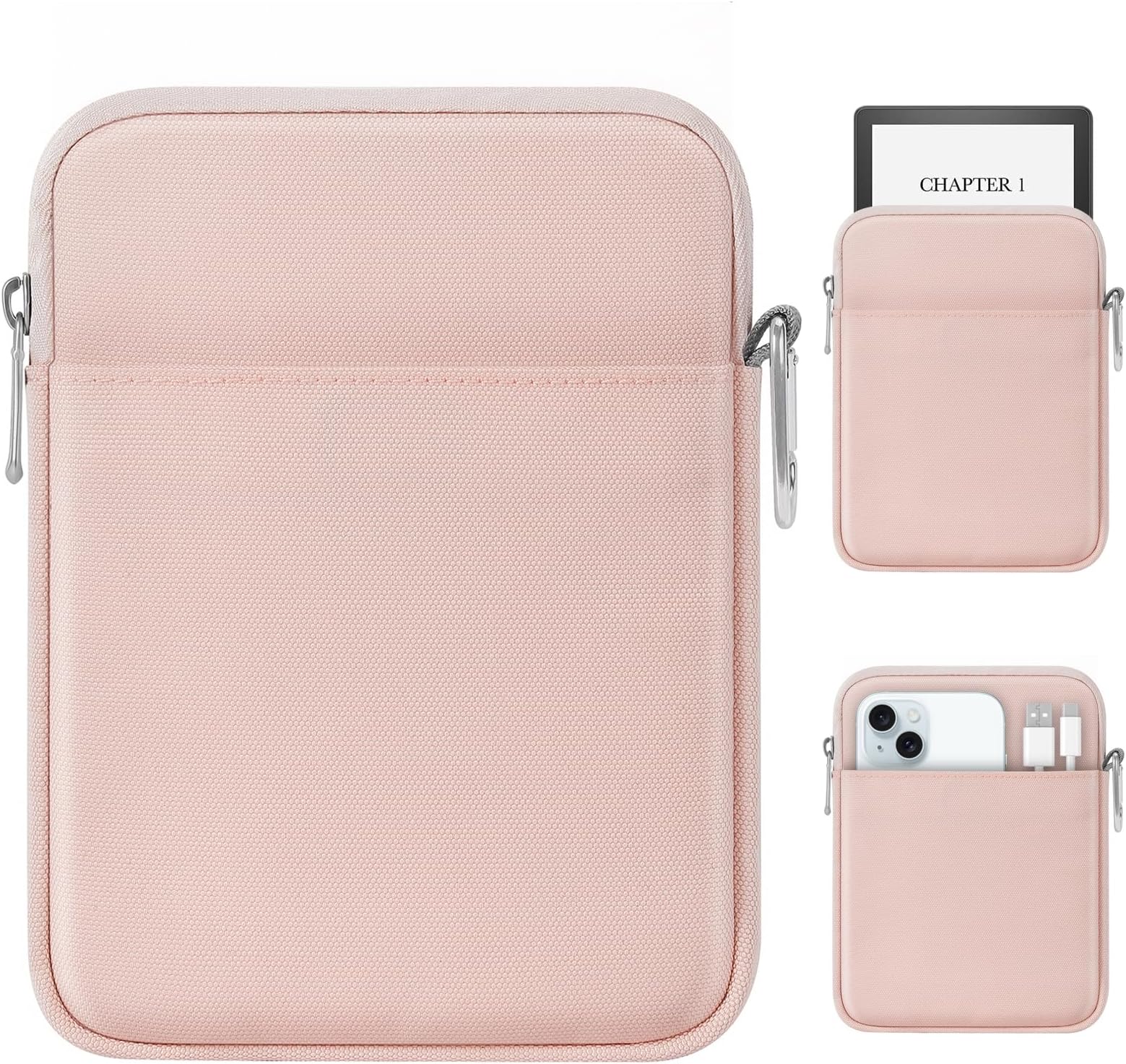 Amazon.com: MoKo Padded Ereader Sleeve Case for 6-7 inch Ereader Tablet ...