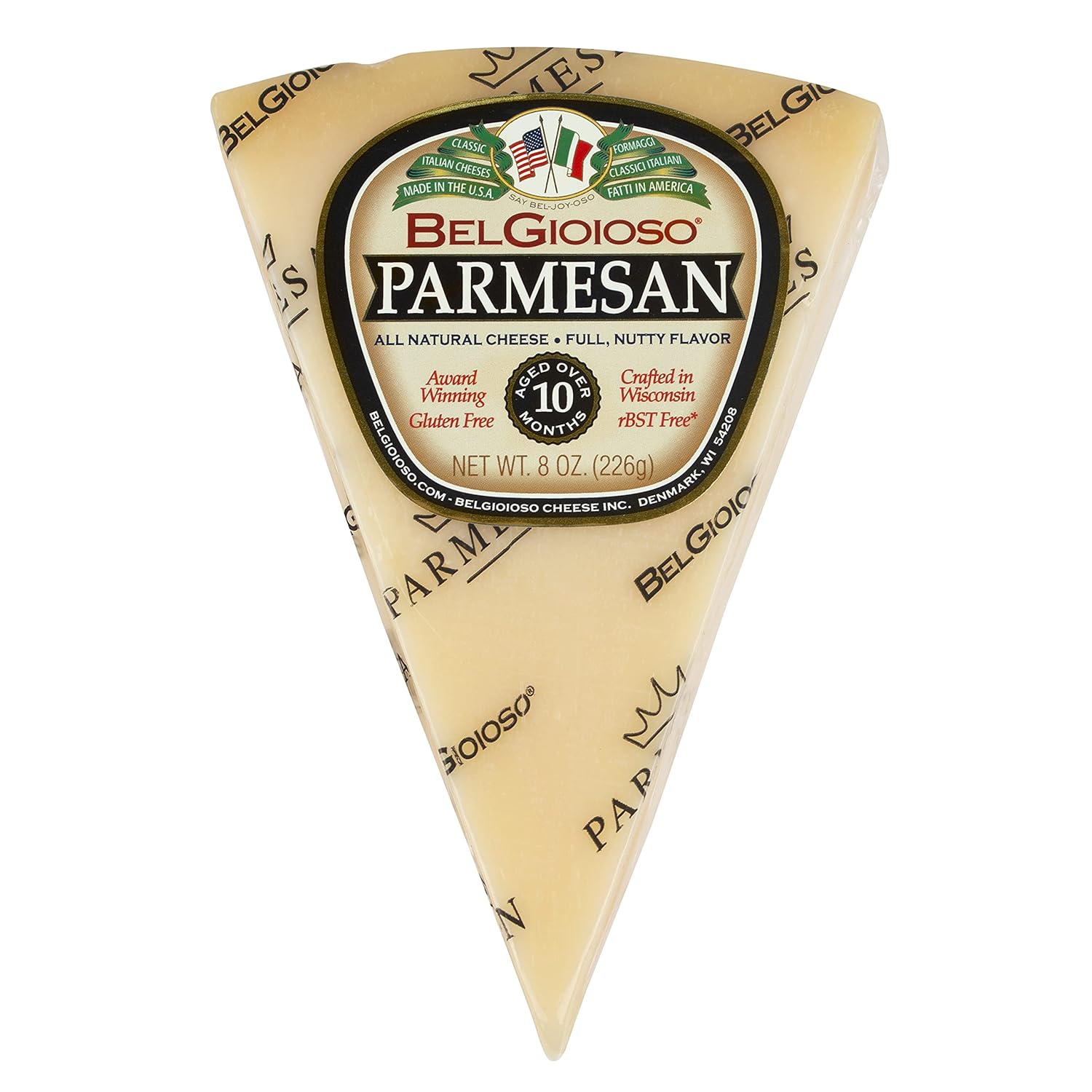Amazon.com: Belgioioso Parmesan - 8 Oz : Grocery & Gourmet Food