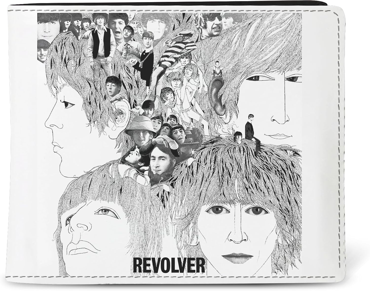Amazon.com: Rocksax The Beatles Wallet - Revolver : Clothing, Shoes ...