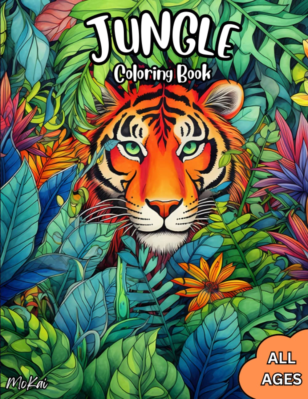 Amazon.com: Jungle Coloring Book: Awesome jungle animal coloring book ...