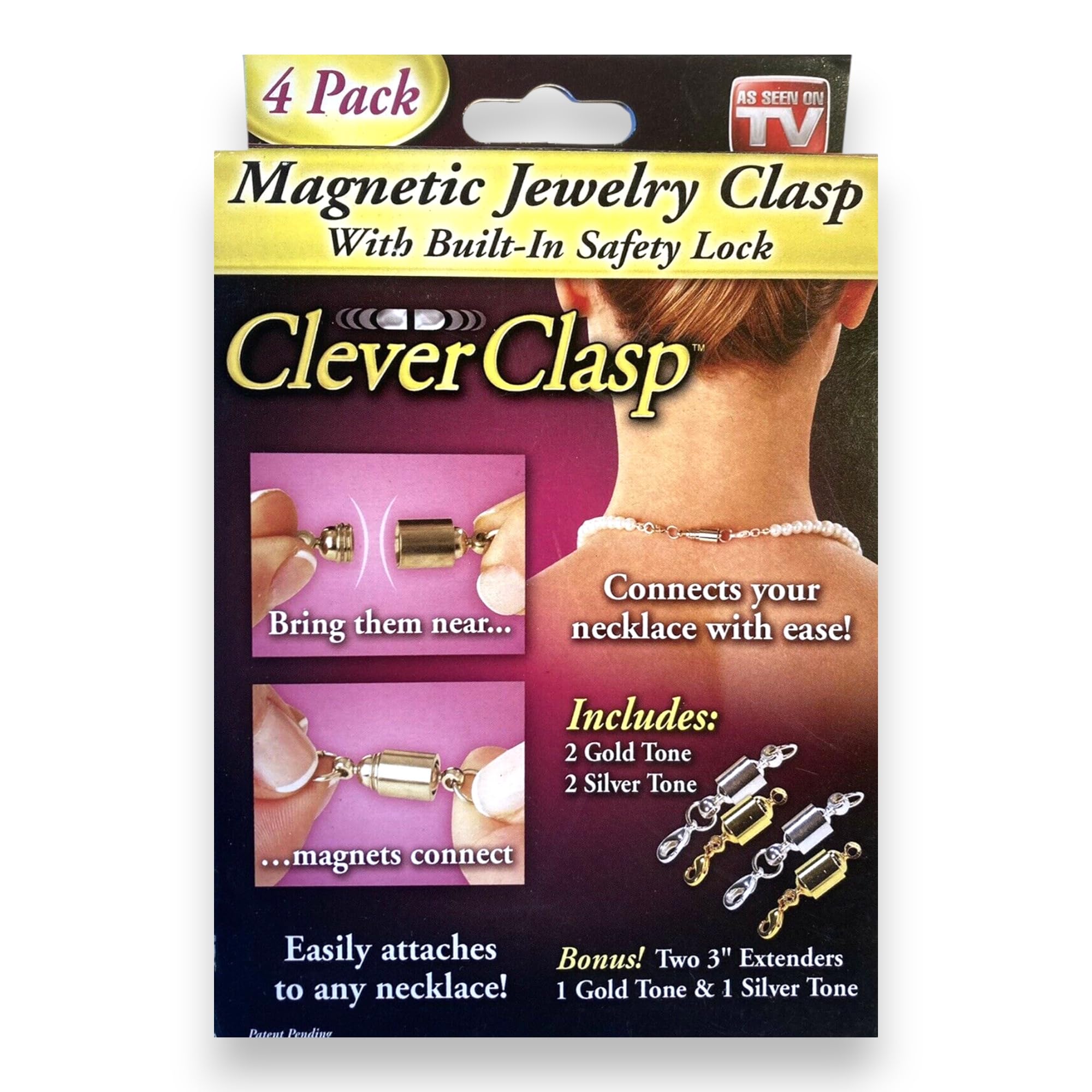 Amazon.com: As Seen On TV Clever Clasp : Arts, Crafts & Sewing