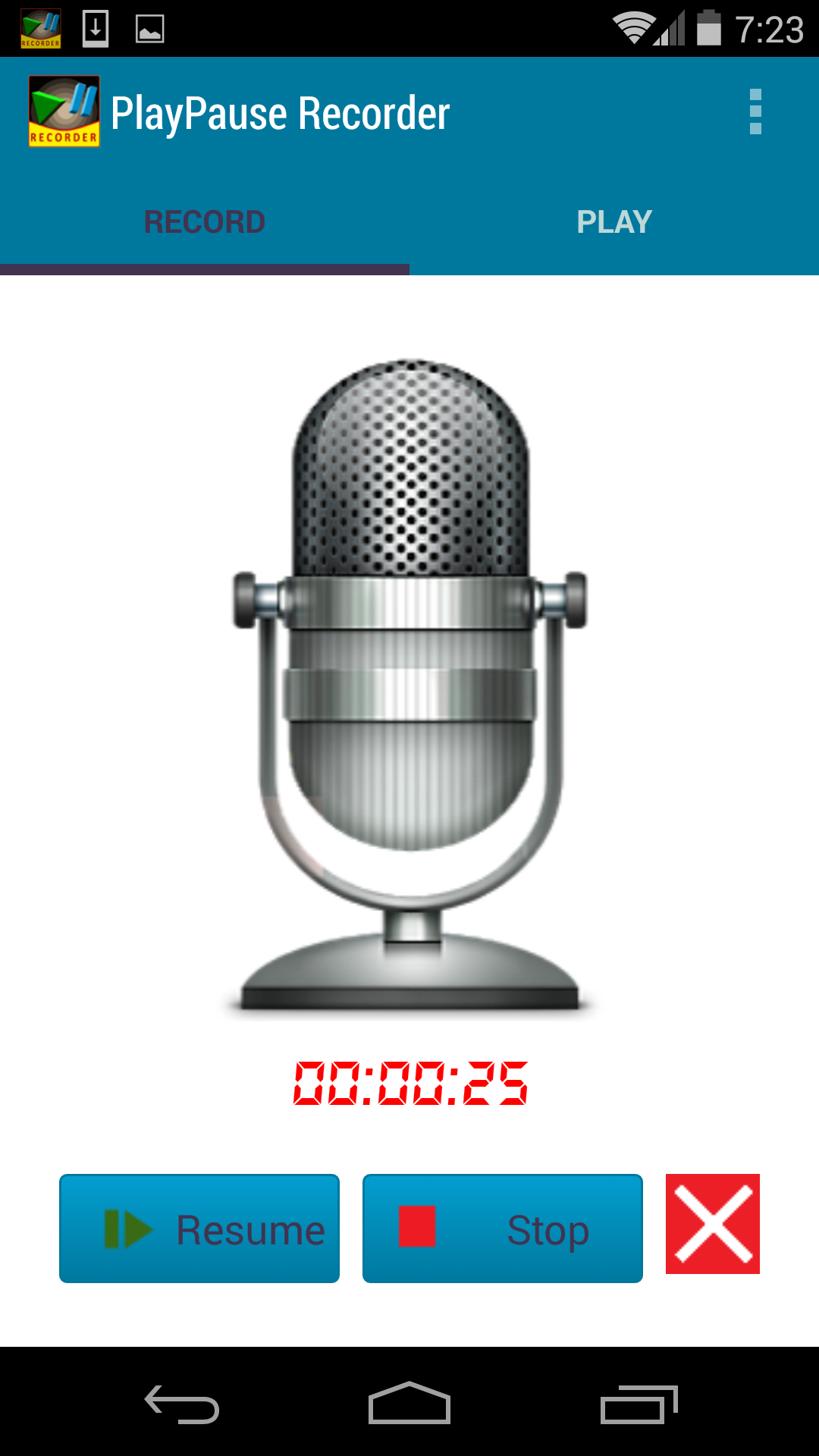 Timer Audio Recorder - App on Amazon Appstore