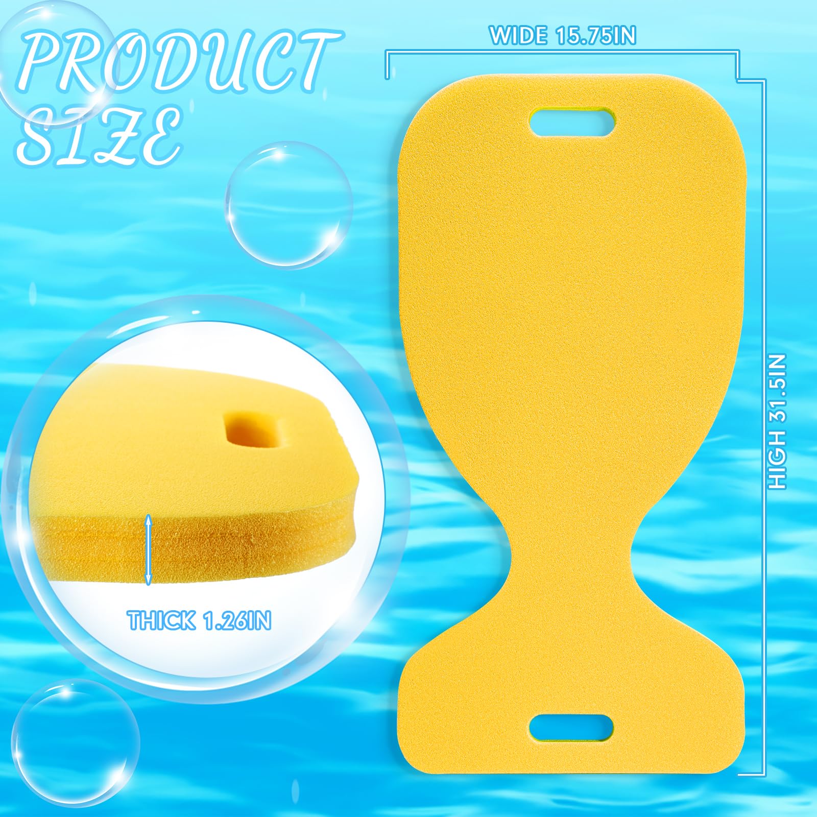 Snapklik.com : Talltalk 4 Pack Pool Foam Adults Water Saddle Floats ...