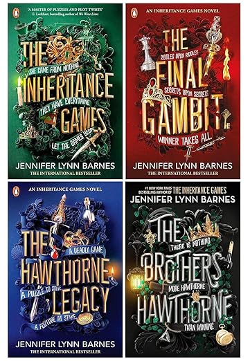 The Inheritance Games Series 4 Books Collection Set By Jennifer Lynn ...