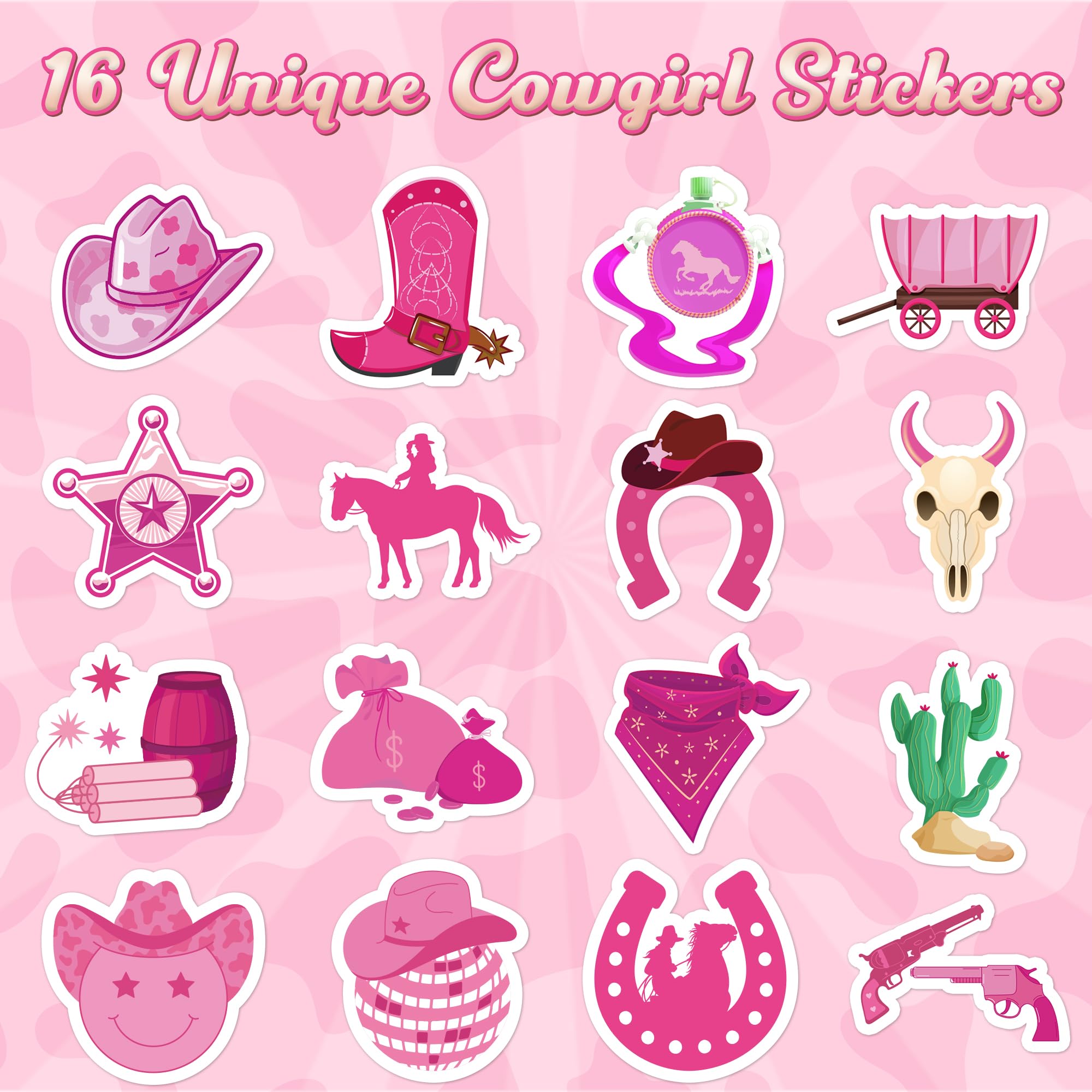 Cowgirl Stickers Nashville Cowgirl Sticker – The Nash Collection