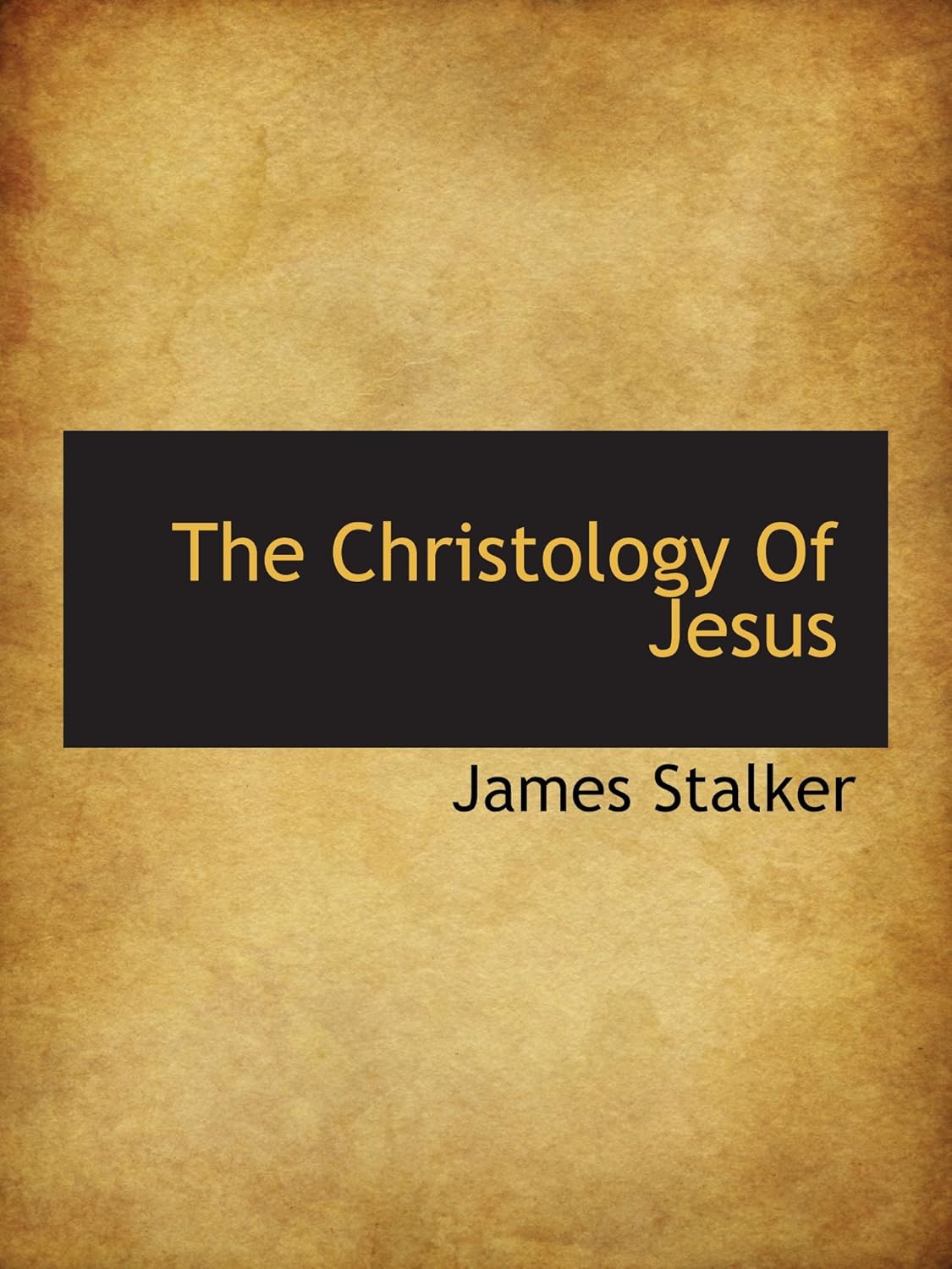 Amazon.com: The Christology Of Jesus: 9781140023845: Stalker, James: Books