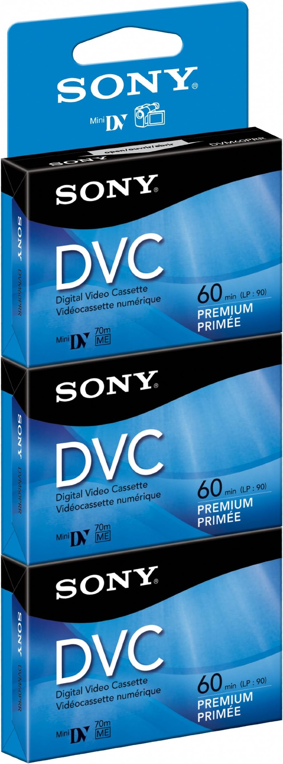 Amazon.com: Sony DVM60PRL Premium Mini Digital Video Cassette Tape ...