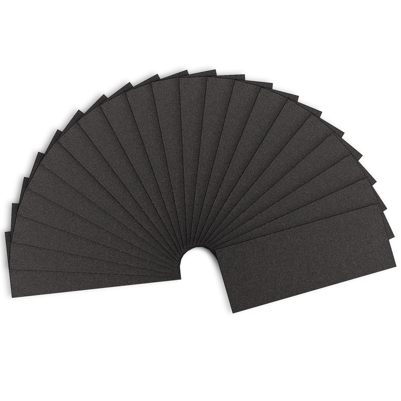 Sandpaper 320 Grit, Wet Dry Sanding Sheets 9 x 3.6 Inch for Wood ...