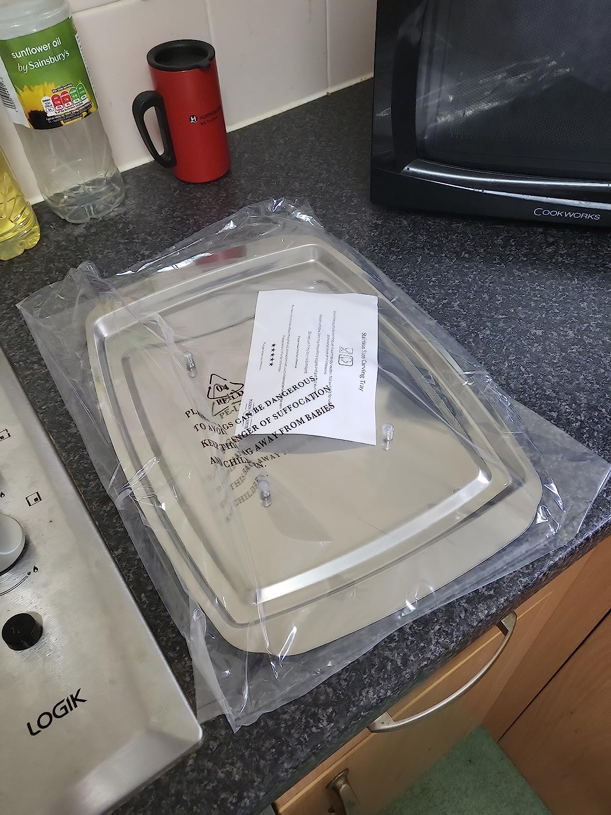 Stainless Steel Carving Tray | Meat & Poultry Easy Carve Tray | Five ...