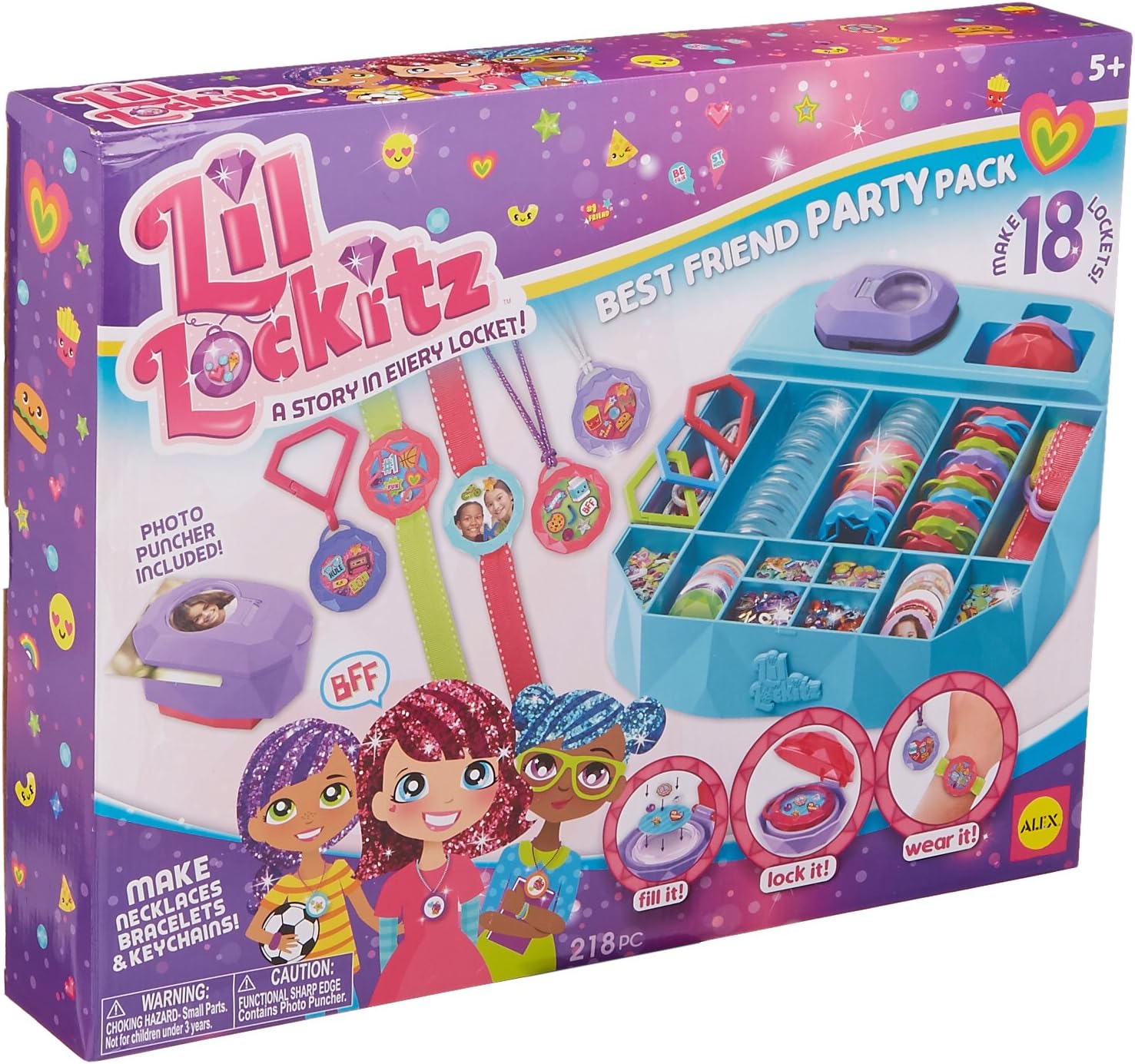 Amazon.com: Lil Lockitz Best Friend Party Pack : Toys & Games