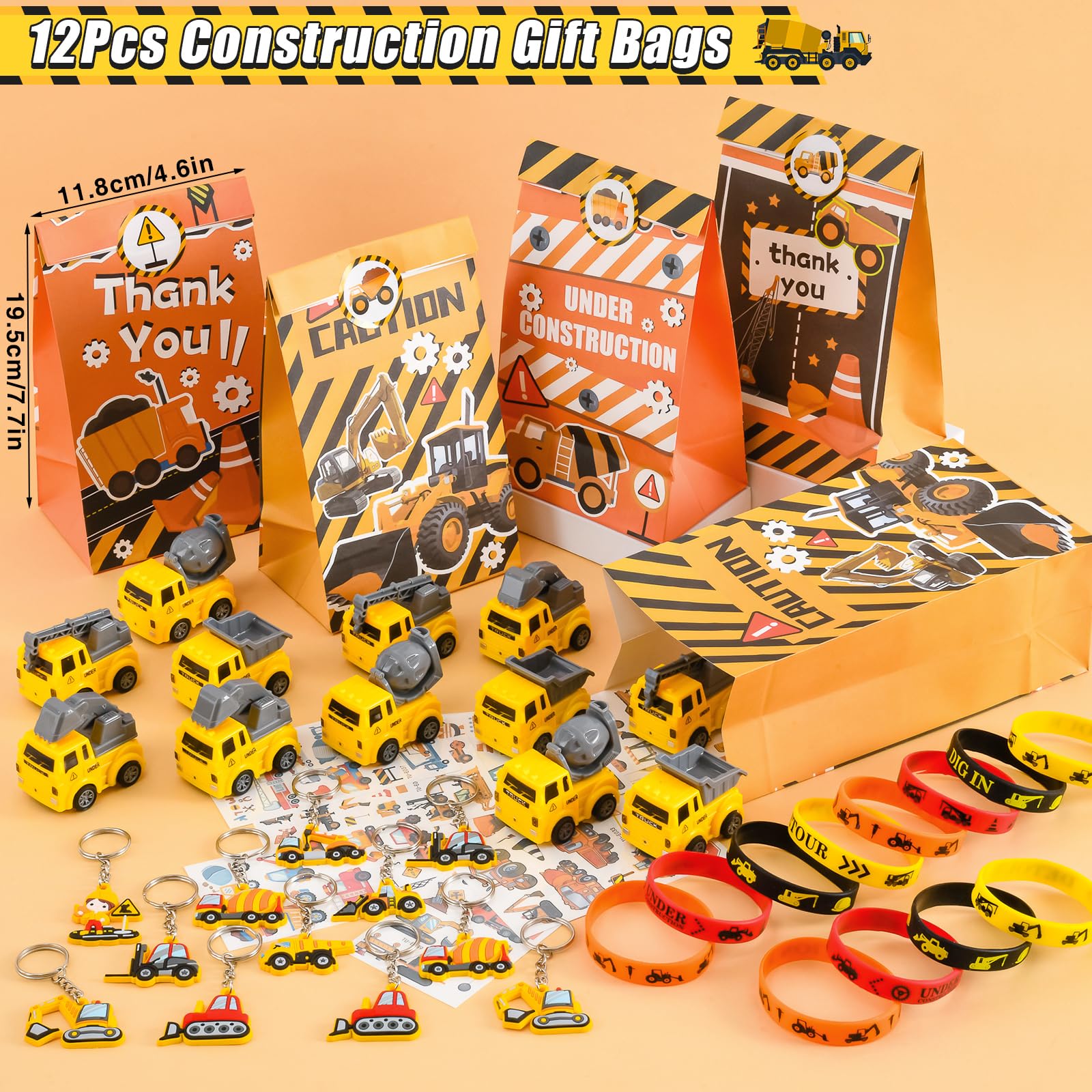 Construction Birthday Party Favor Ideas Construction Transportation