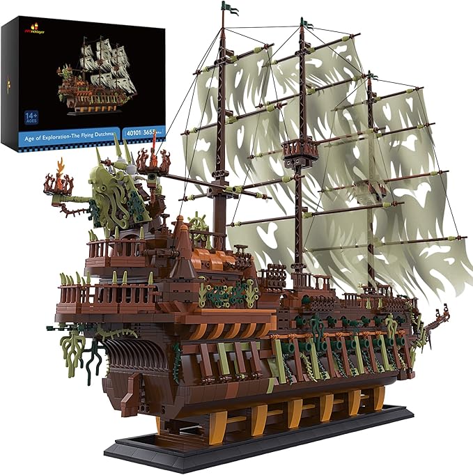 JMBricklayer Pirate Ship Building Sets for Adults 40101 - Mysterious ...