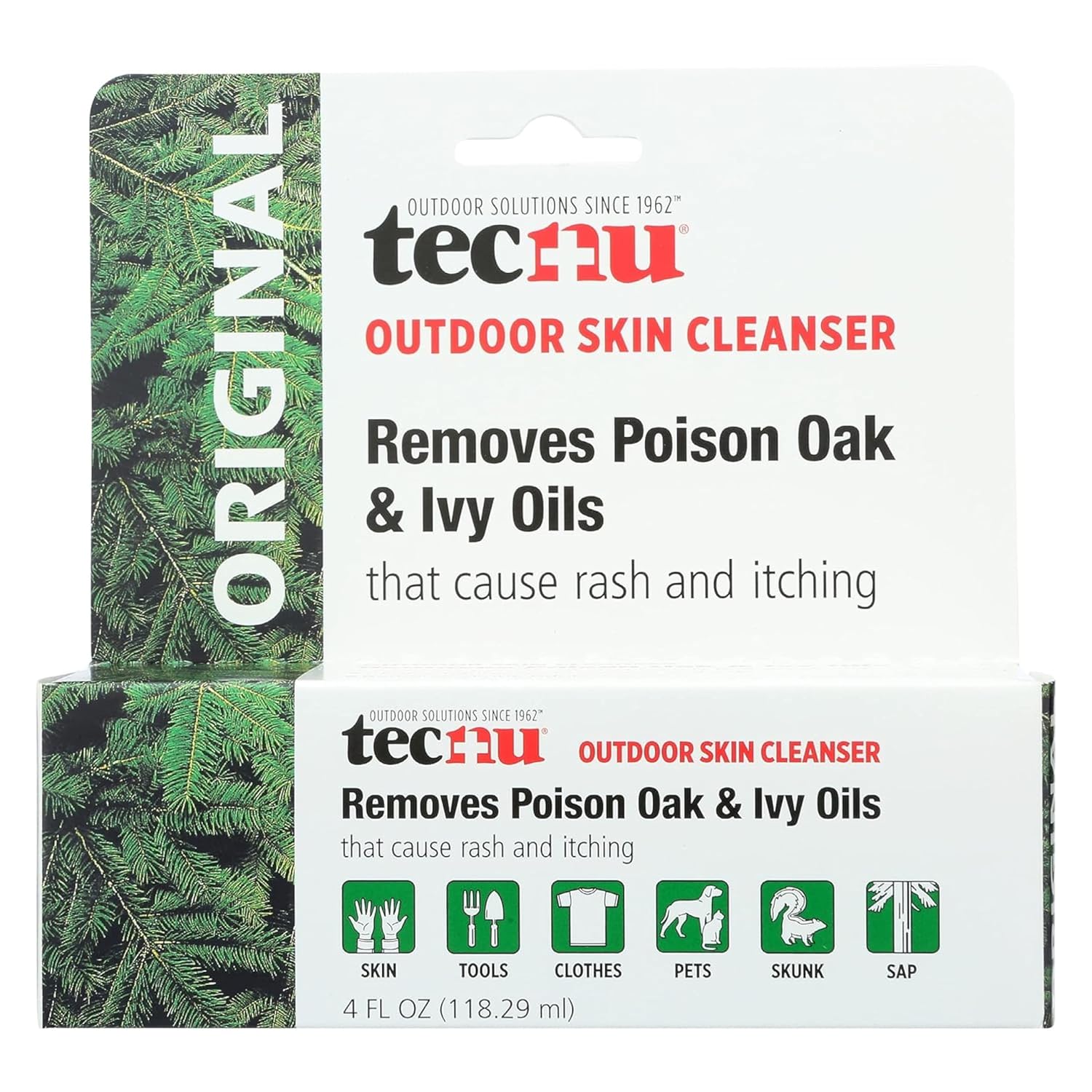 Amazon.com : Tecnu Outdoor Skin Cleanser - 4 oz, Pack of 2 : Health ...