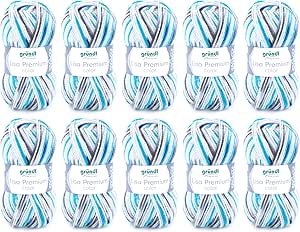 Gründl Lisa Premium color (Strick- & Häkelgarn mit wollähnlichem ...