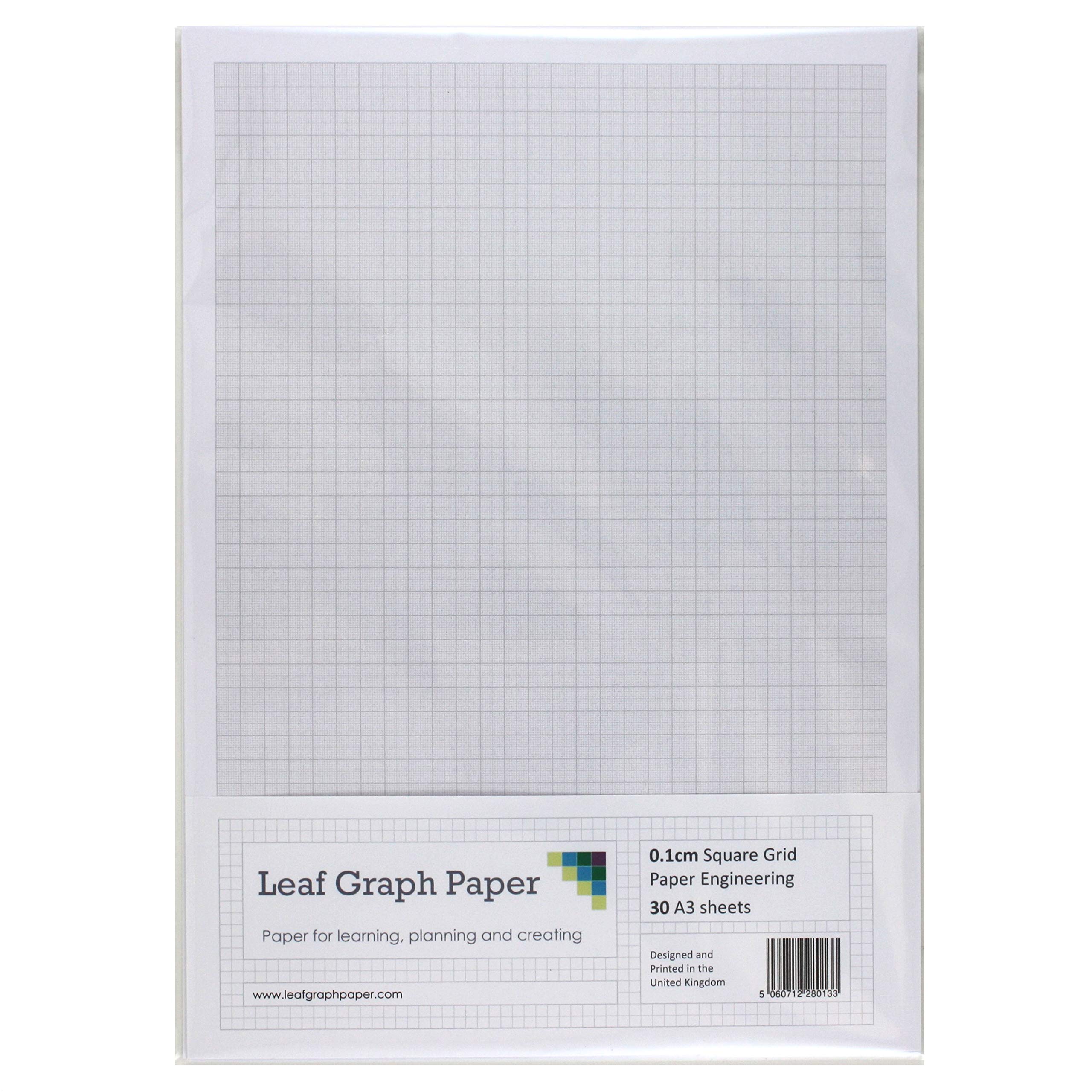 Blue Line Graph Sheets SAKAE Technical Graph Paper - A3 Size 3mm Grid ...